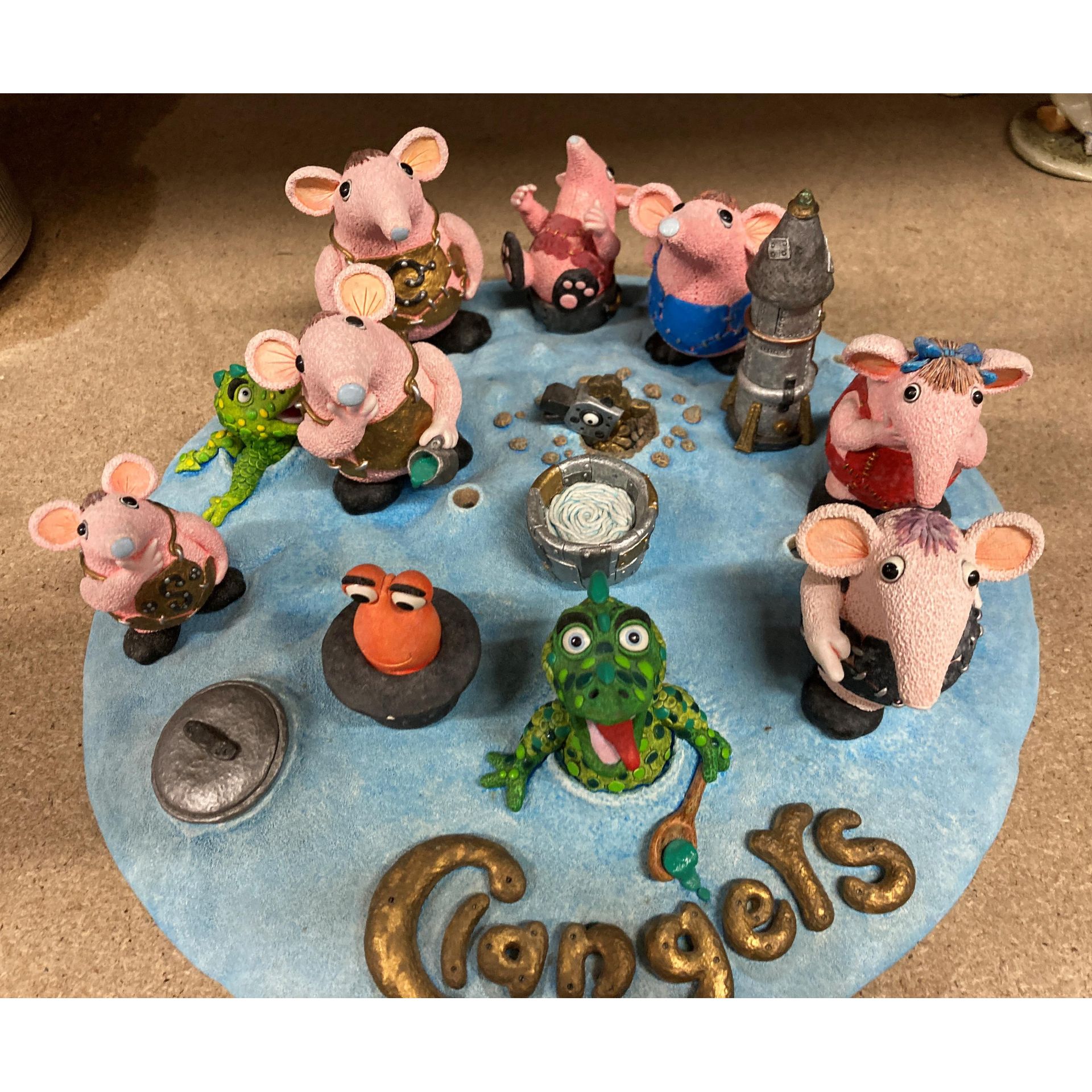 The Sugarlump Studios Hand Made And Painted Clangers Collection The Sugarlump Studios Hand Made And Painted Clangers Collection