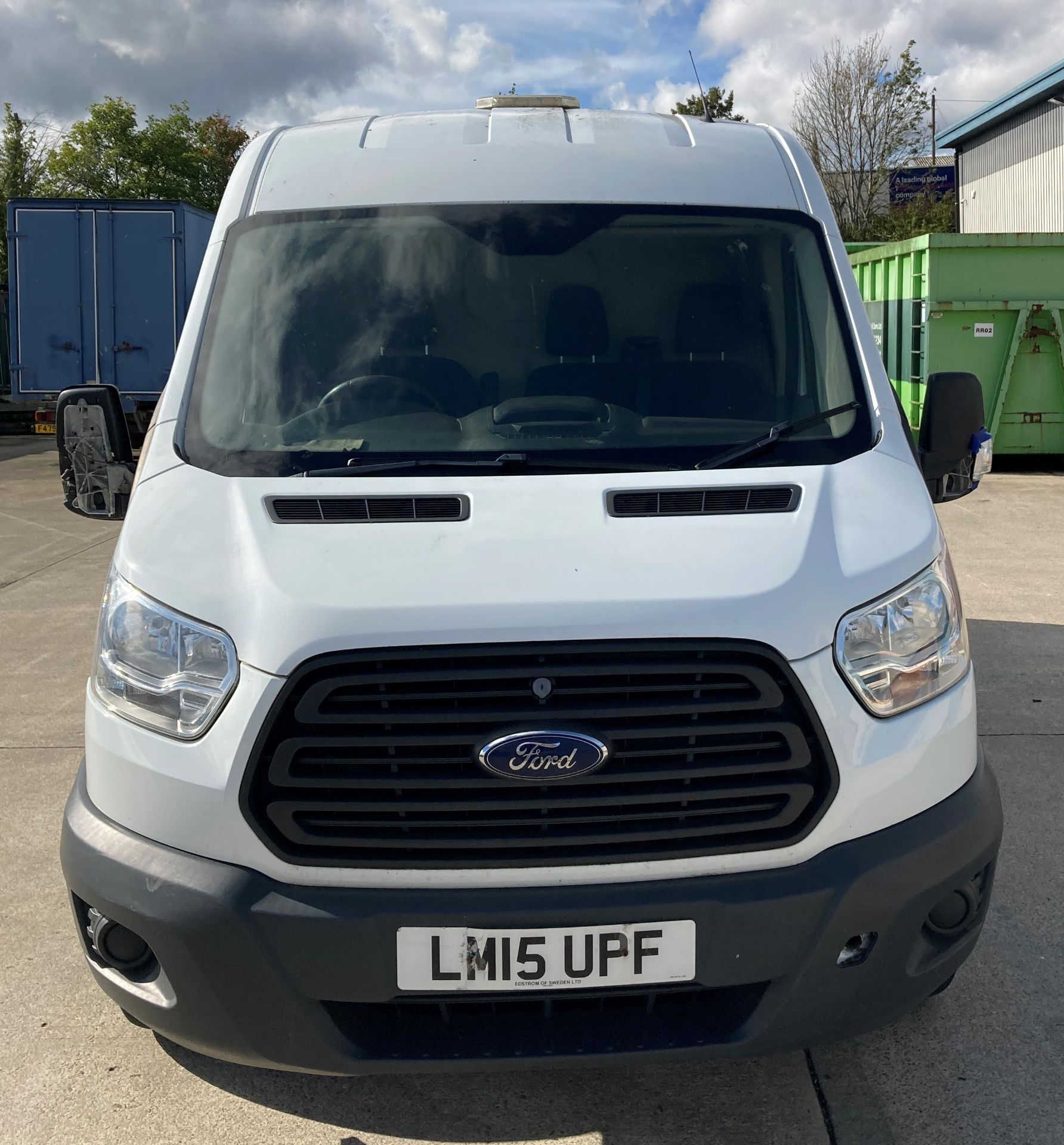 FORD TRANSIT 350 PANEL VAN - WHITE - DIESEL. On the instructions of ...