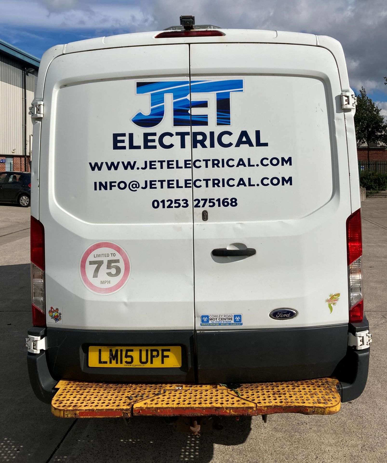 FORD TRANSIT 350 PANEL VAN - WHITE - DIESEL. On the instructions of ...