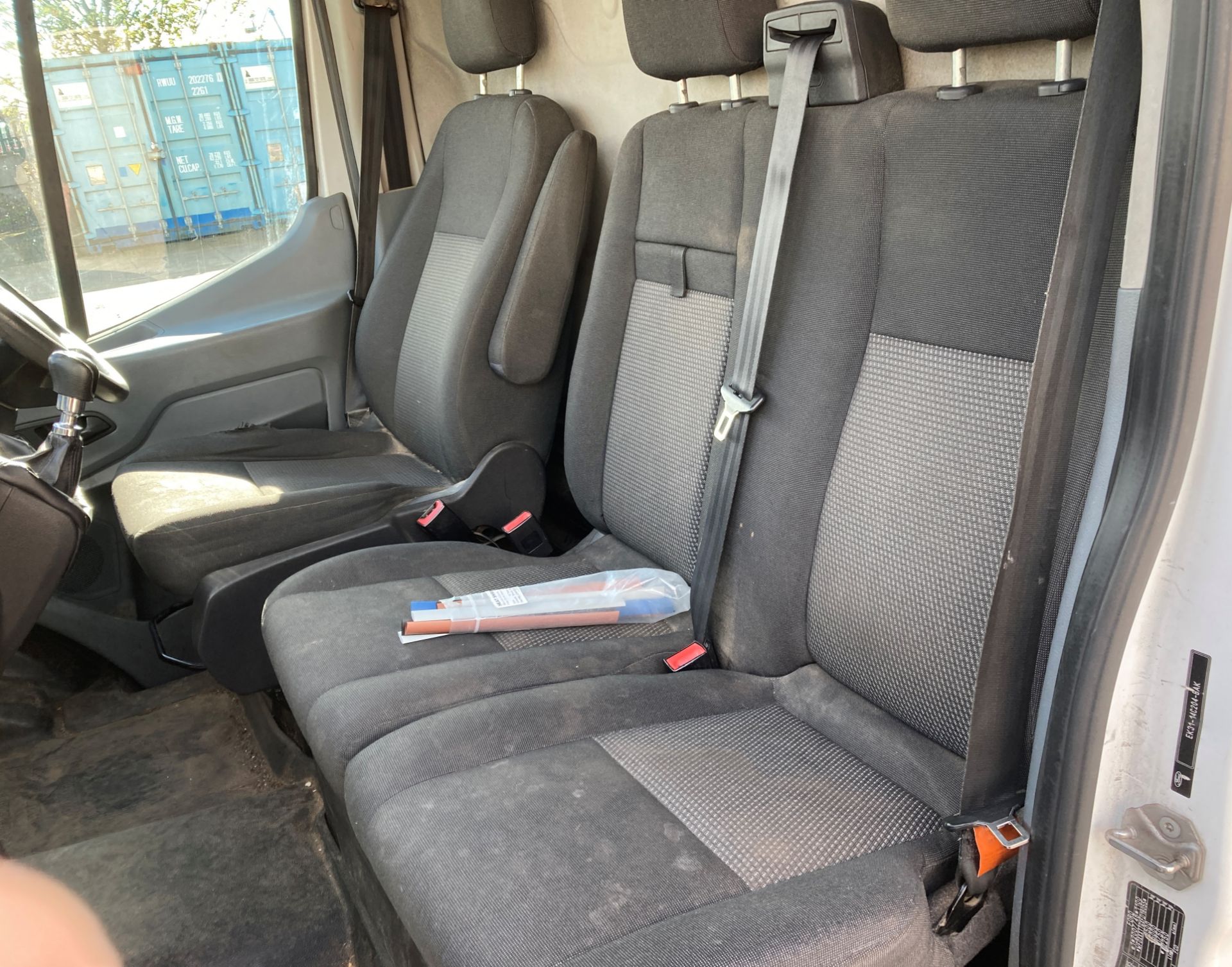 FORD TRANSIT 350 PANEL VAN - WHITE - DIESEL. On the instructions of ...