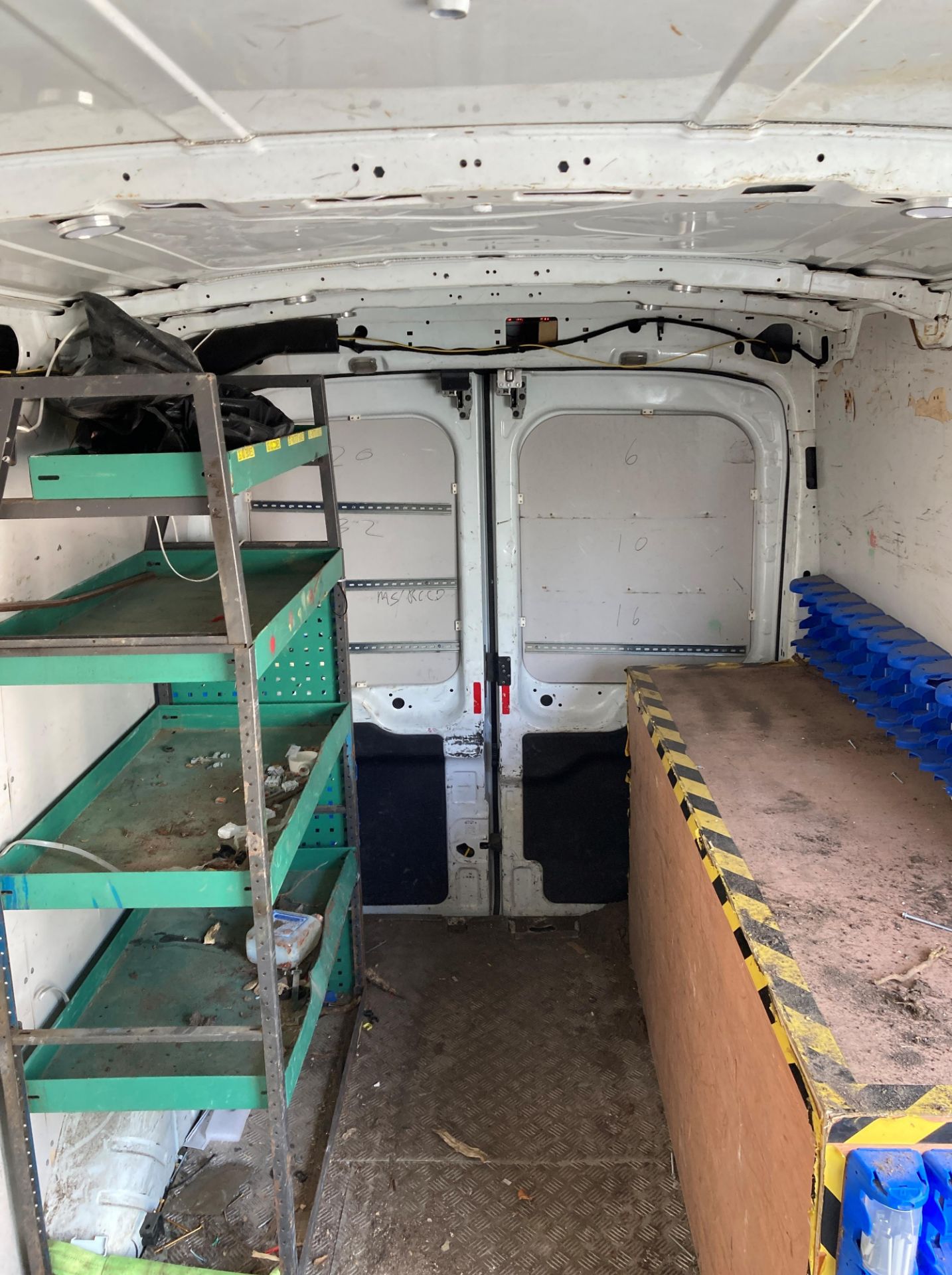 FORD TRANSIT 350 PANEL VAN - WHITE - DIESEL. On the instructions of ...