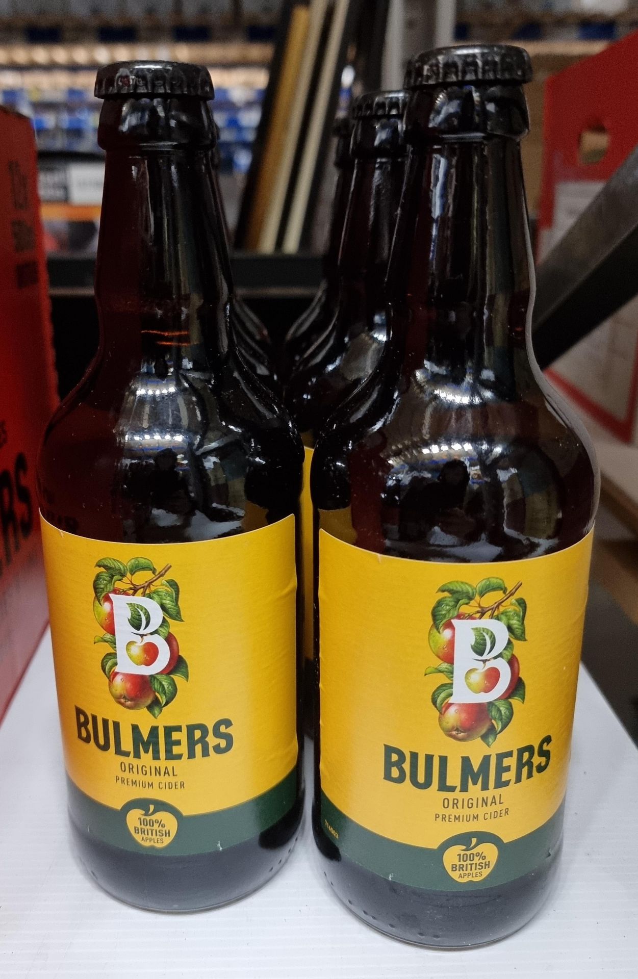 22 bottles of Bulmers Crushed Red berries and Lime Cider in 500ml ...