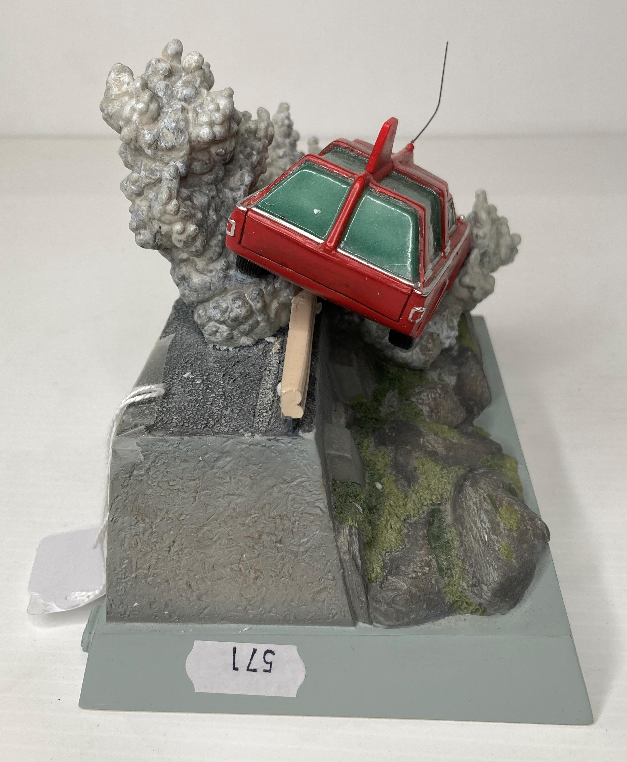 Limited edition 'Captain Scarlet' C504 Spectrum saloon car model by ...