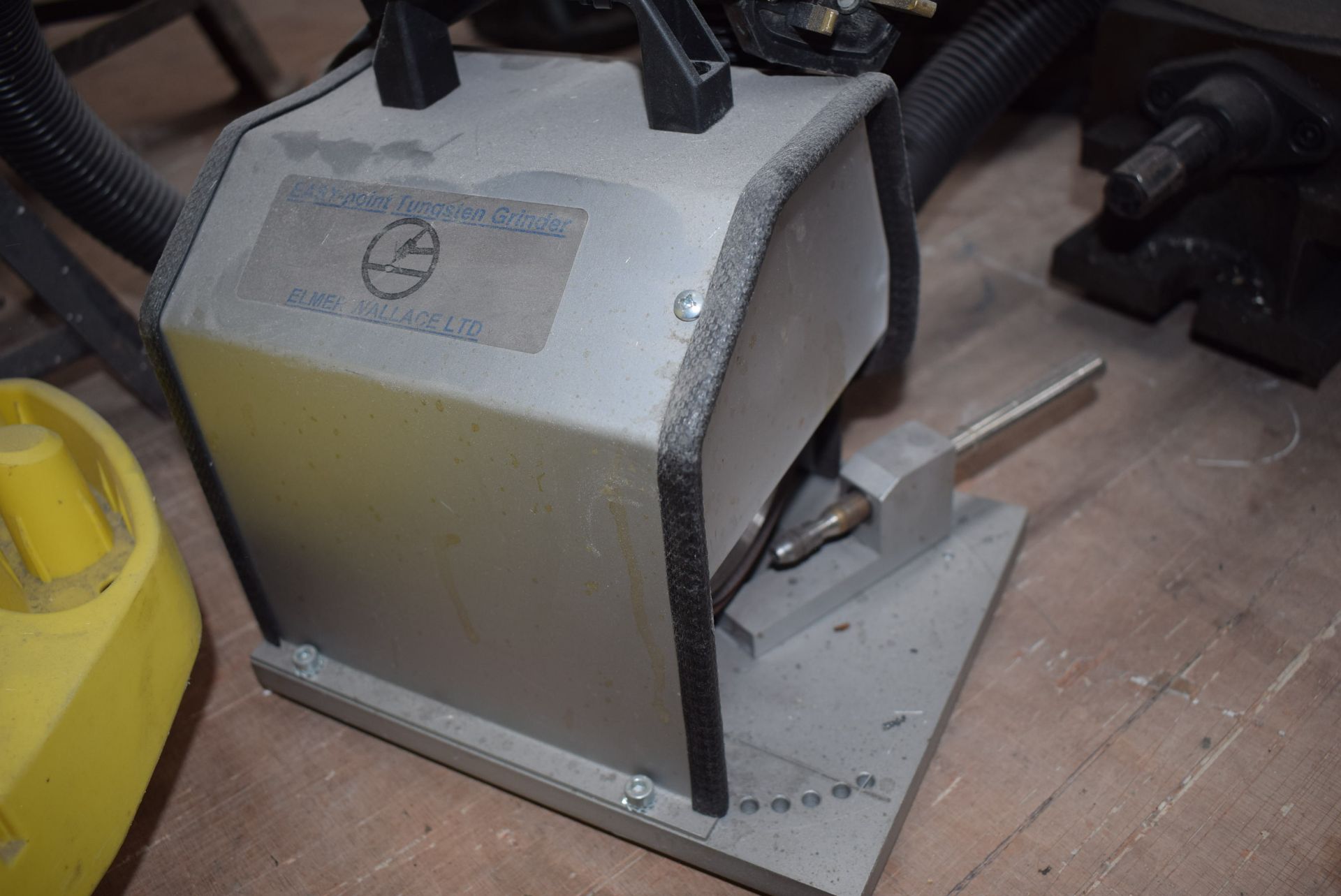 *Elmer Wallace Tungsten Tipped Grinder, and a Karcher Vacuum
