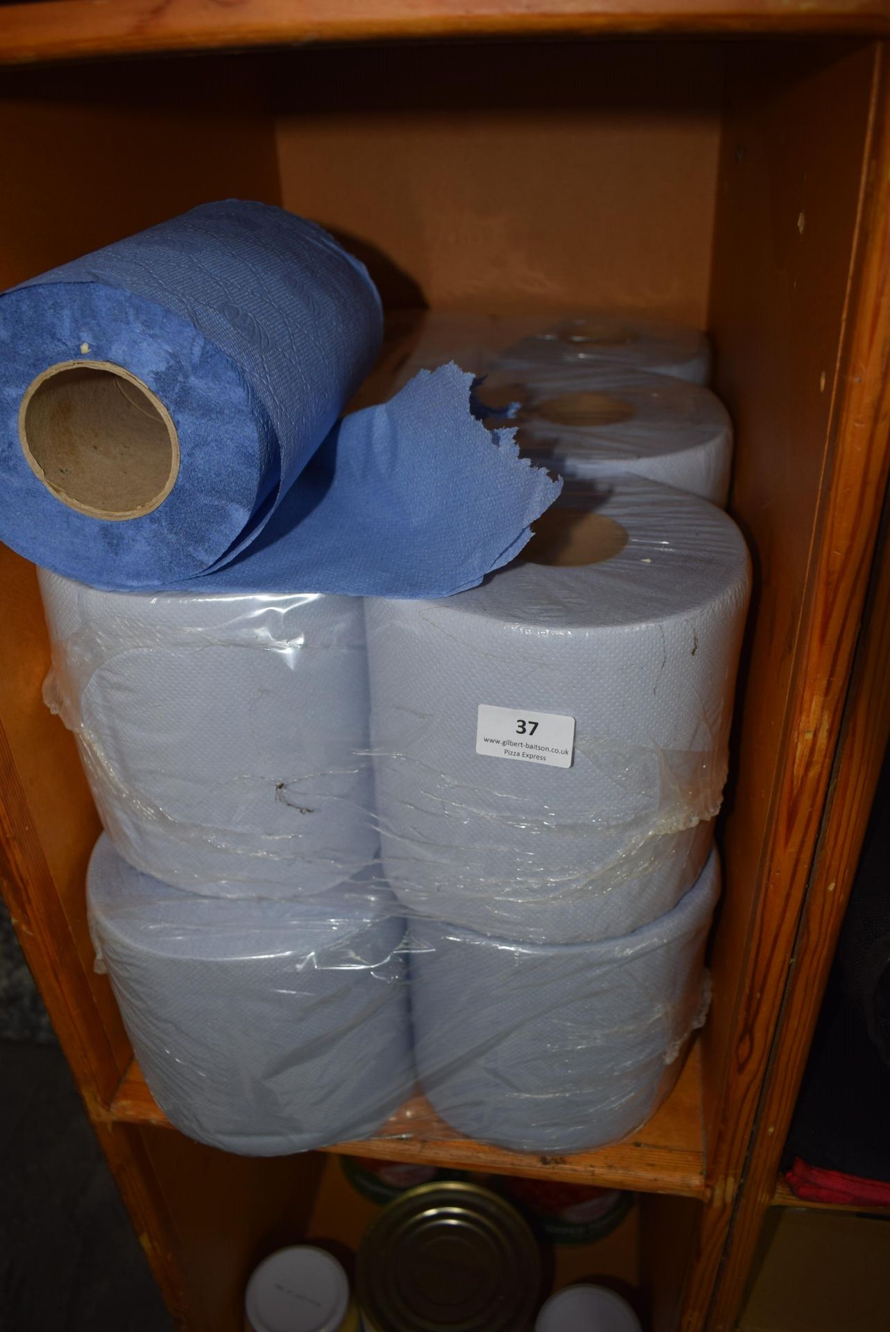 12x Roll of Blue Roll