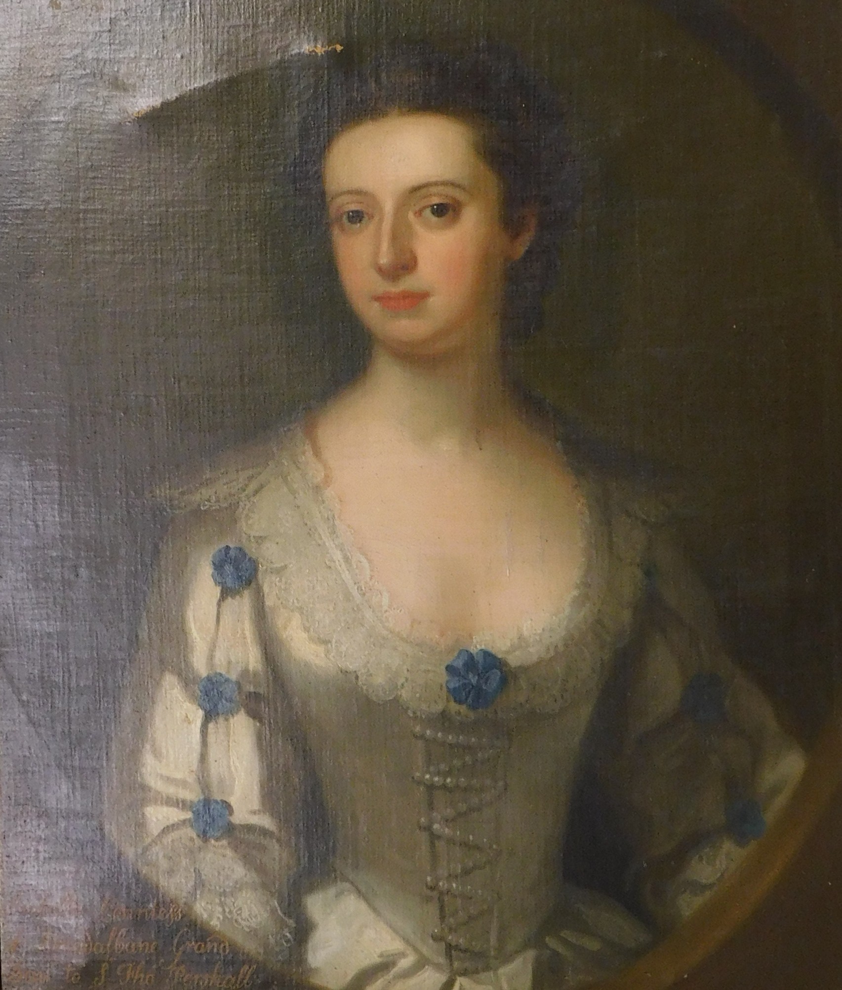18thC School. Arabella, Countess of Breadalbane Grand Dau't to S' Thos ...