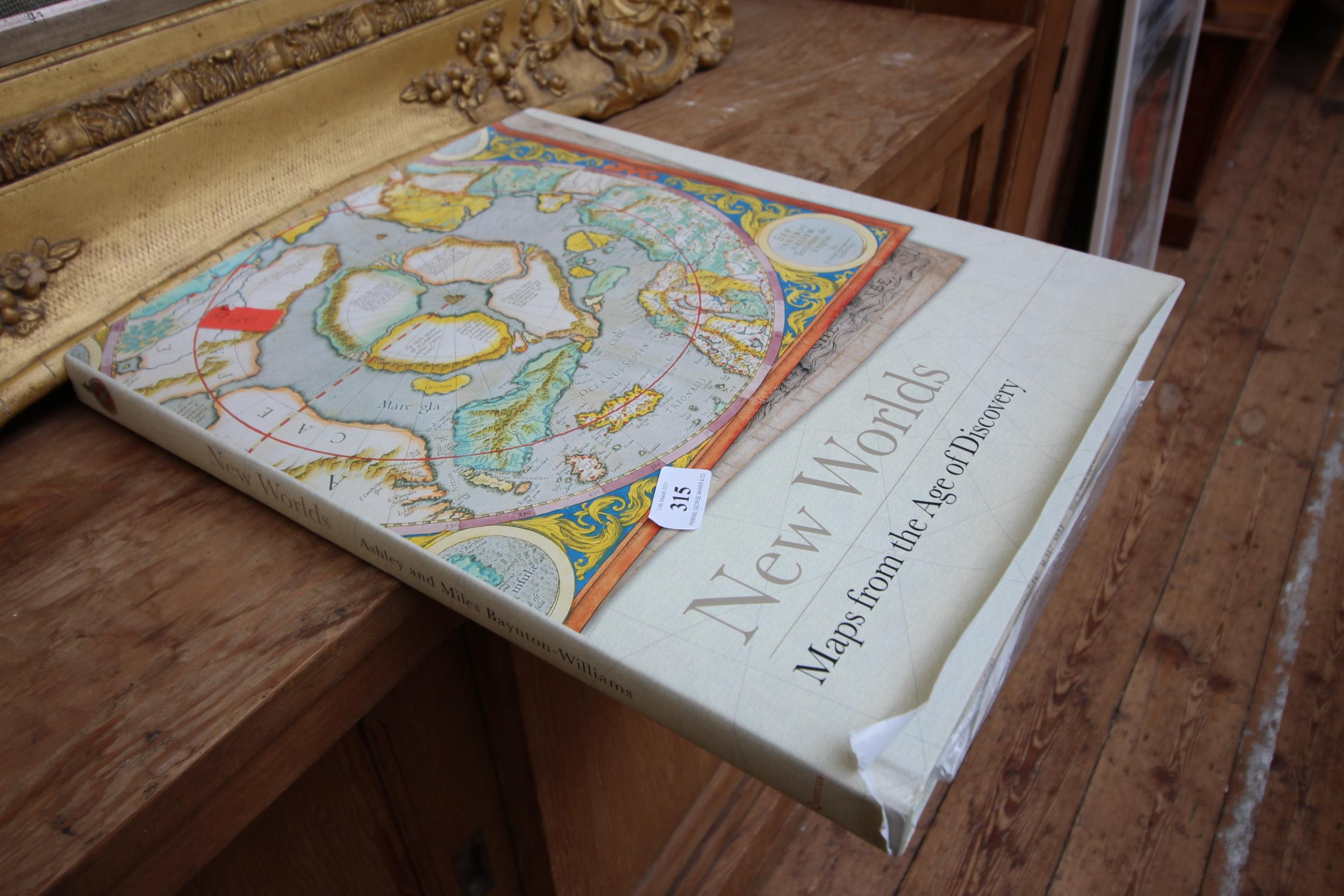 Map book entitlled New Worlds from the Age of Discovery