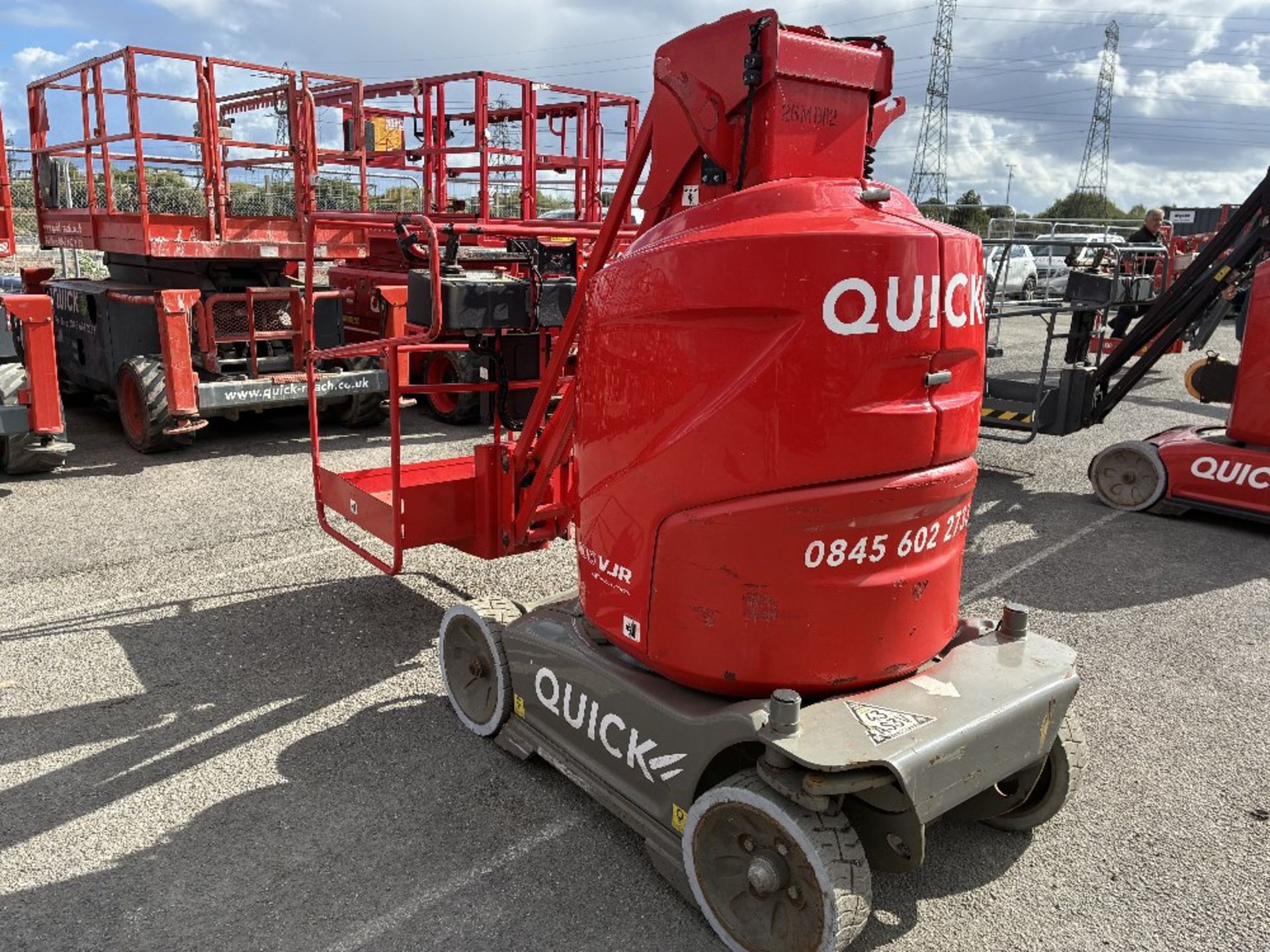 Manitou 100VJR 10 MTR Electric Mast BoomSerial No. 998085Date of ...