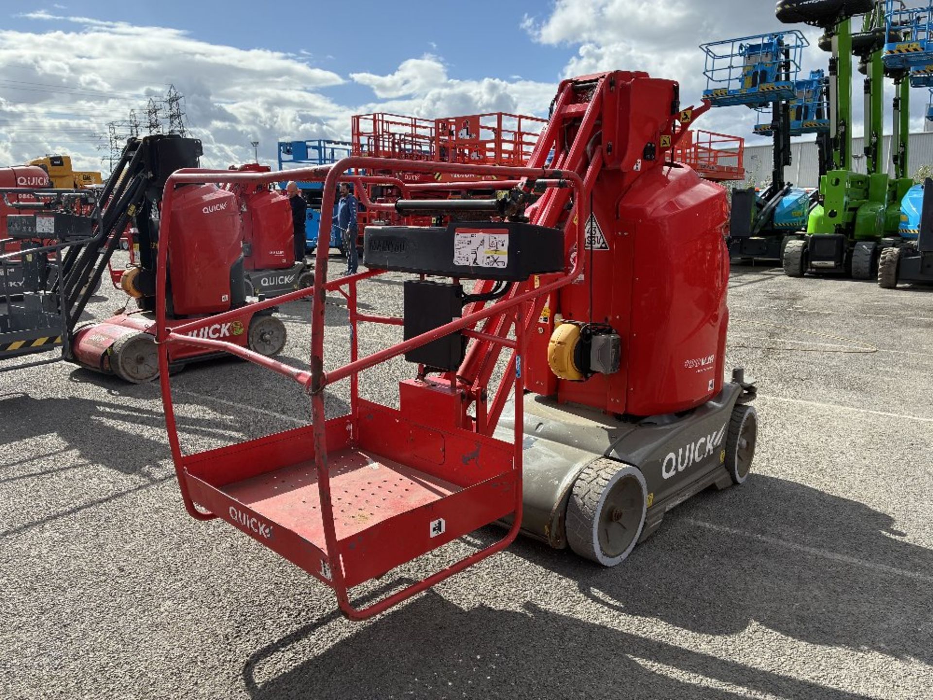 Manitou 100VJR 10 MTR Electric Mast BoomSerial No. 998085Date of ...