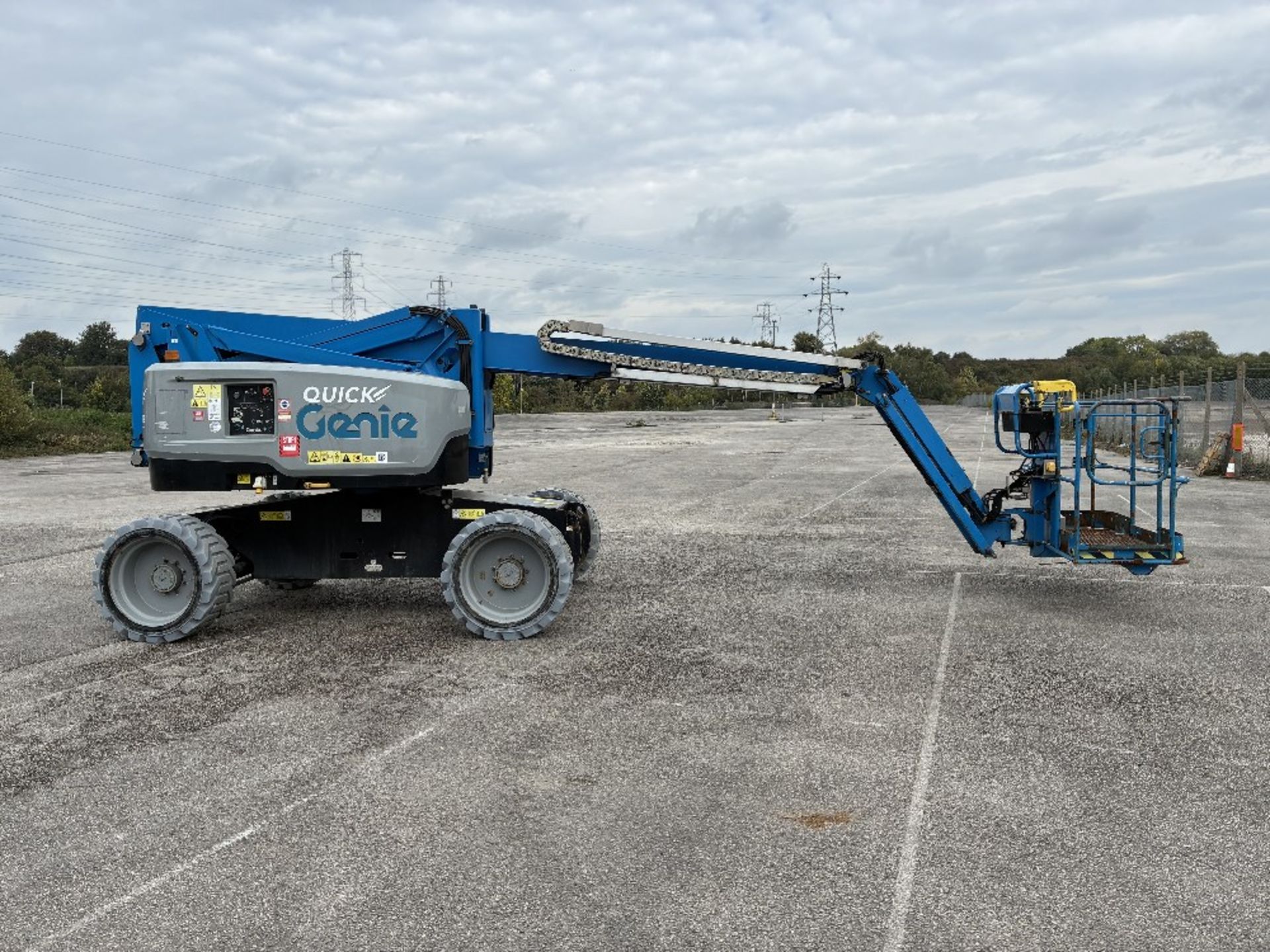 Genie Z60/37 21mtr Multi-Power Articulating BoomSerial No. Z60H ...