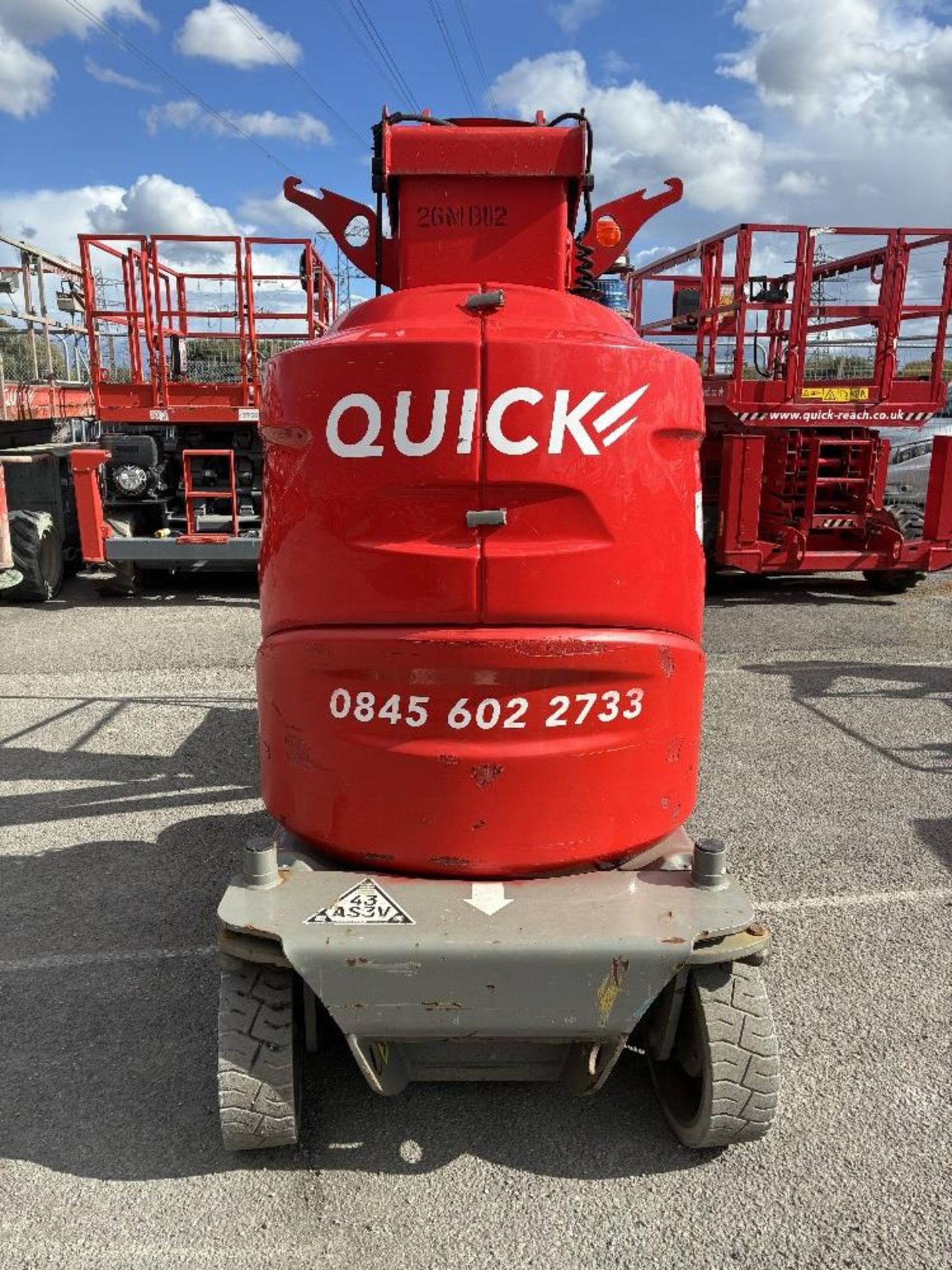 Manitou 100VJR 10 MTR Electric Mast BoomSerial No. 998085Date of ...