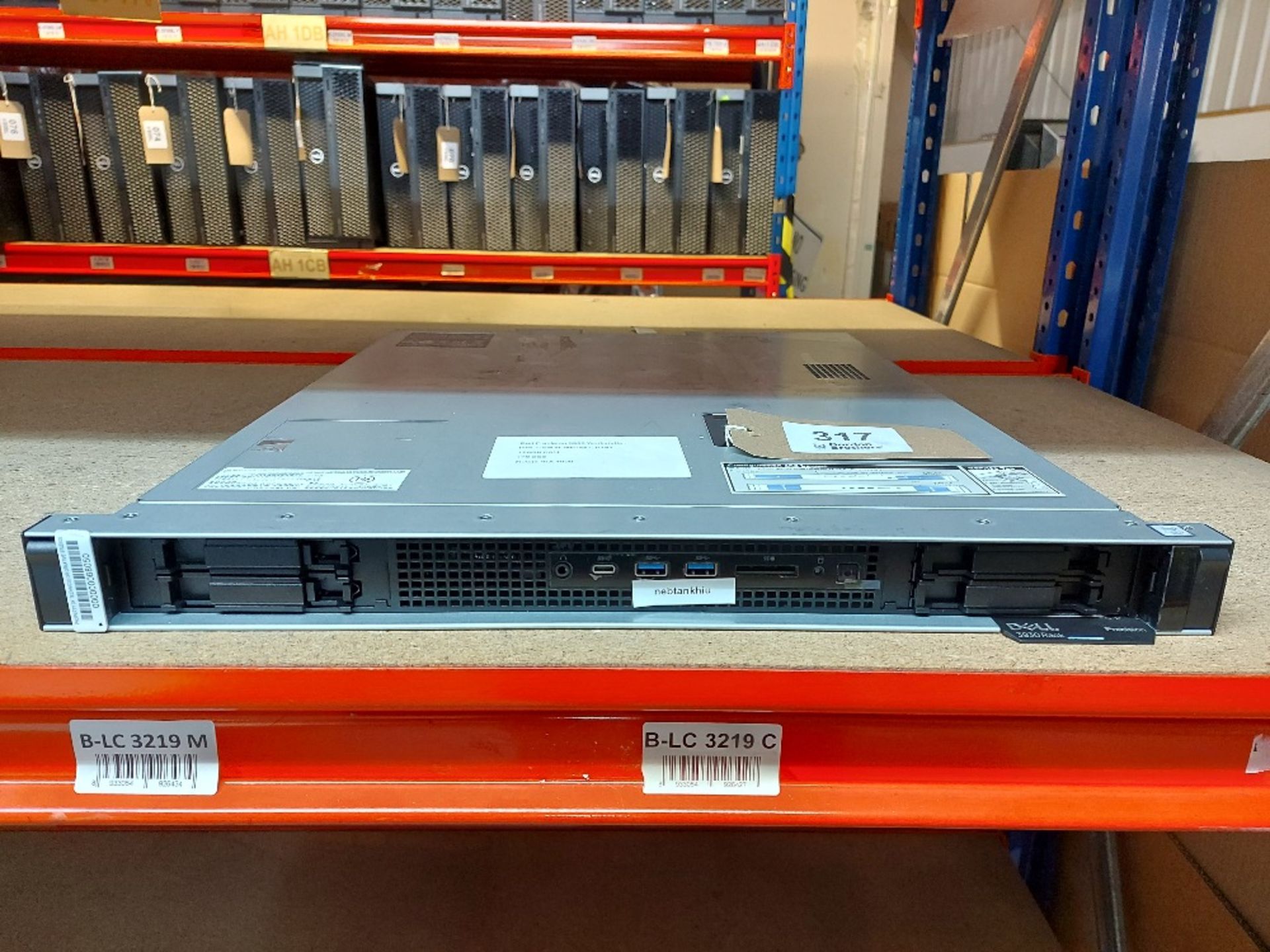 Dell Precision 3930 Rack Mount WorkstationSpecification to include ...