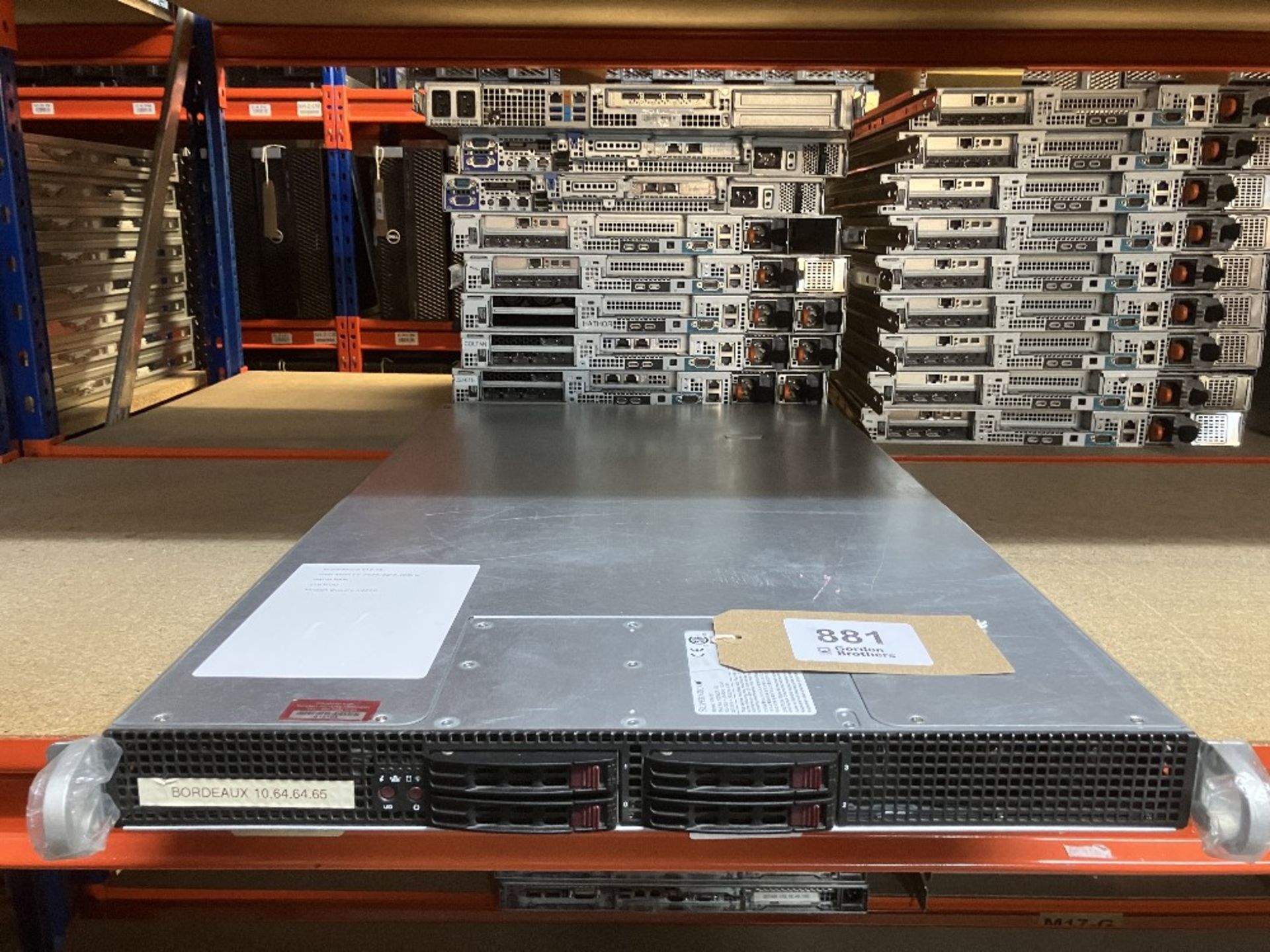SuperMicro 118-16 Rack Mount WorkstationSpecification to include:Intel ...