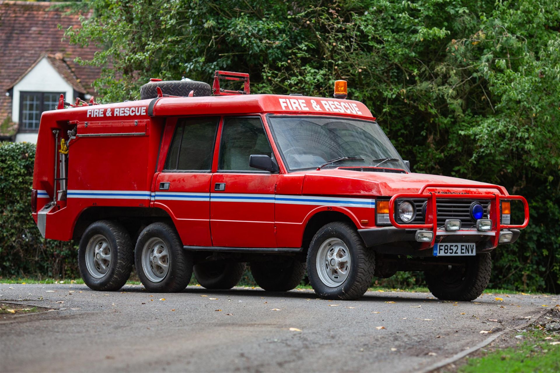 Converted by Carmichael Ltd of Worcester into a TACR2 six-wheel drive ...