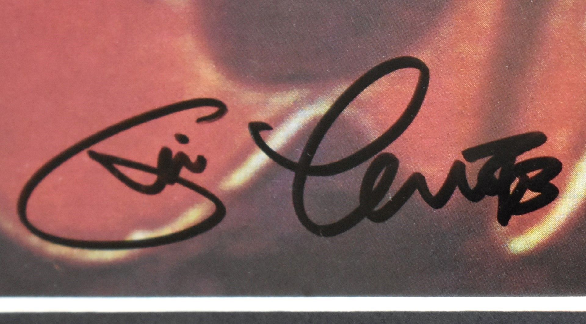 1 x Framed ERIC CLAPTON Autograph - Unplugged LP Signed By Eric Clapton ...