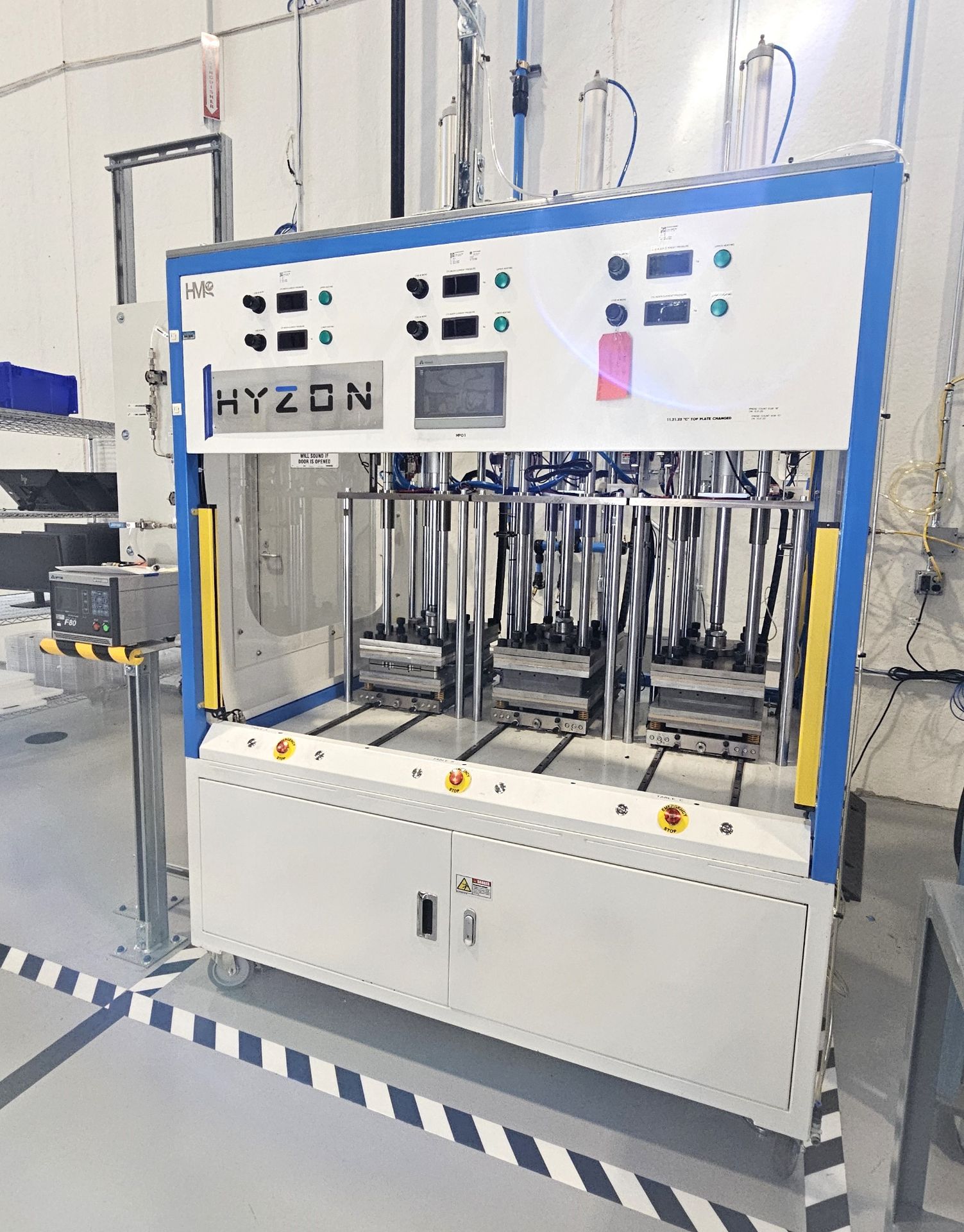 HM 3-Station Heat Platen Press, with (3) Heated Platen Pneumatic ...