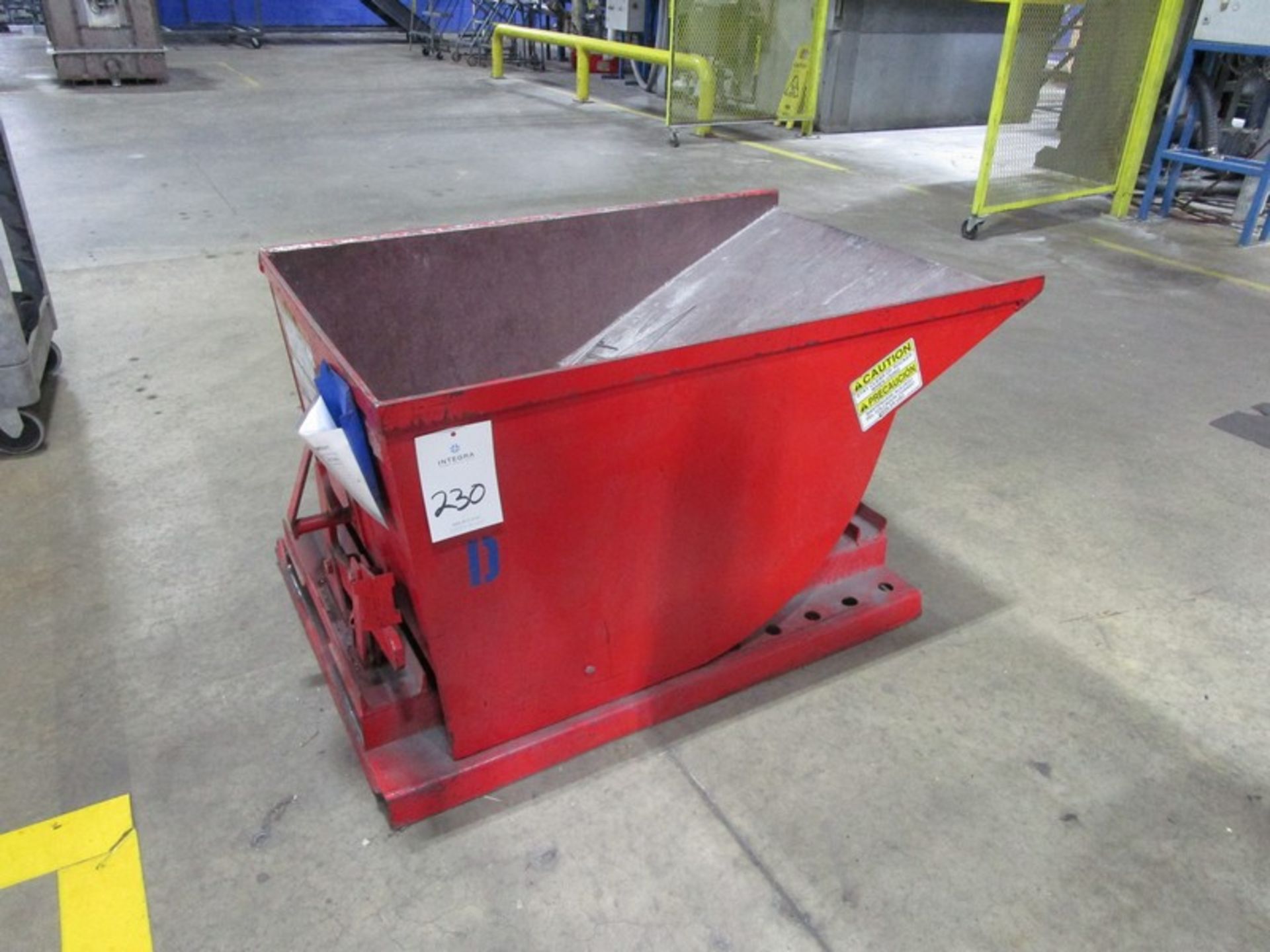 2,000-Lb Capacity Self Dumping Hopper
