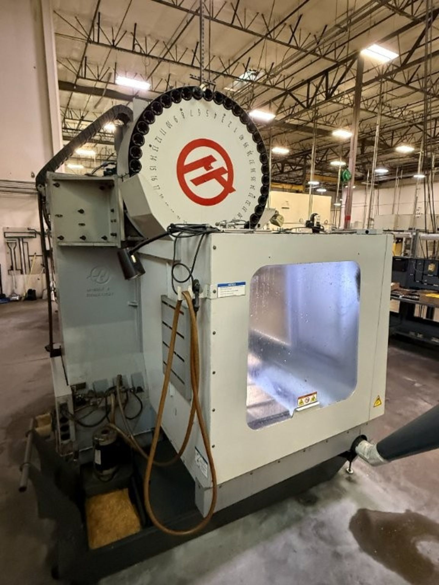 Haas VF-4B 4-Axis CNC Vertical Machining Center, S/N 1075485 (New 2009 ...