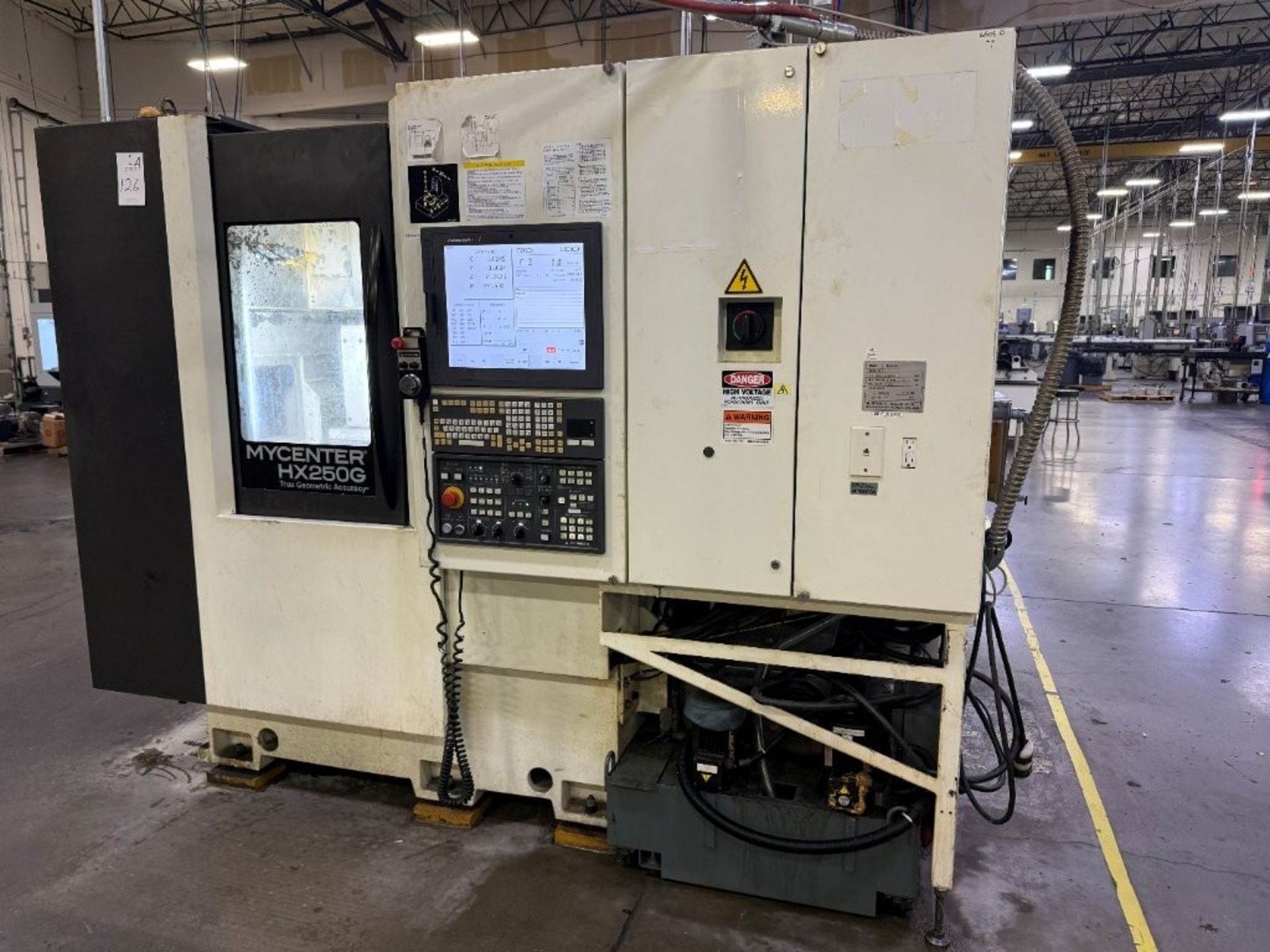 Kitamura MyCenter HX250G 4-Axis CNC Horizontal Machining Center, S/N ...