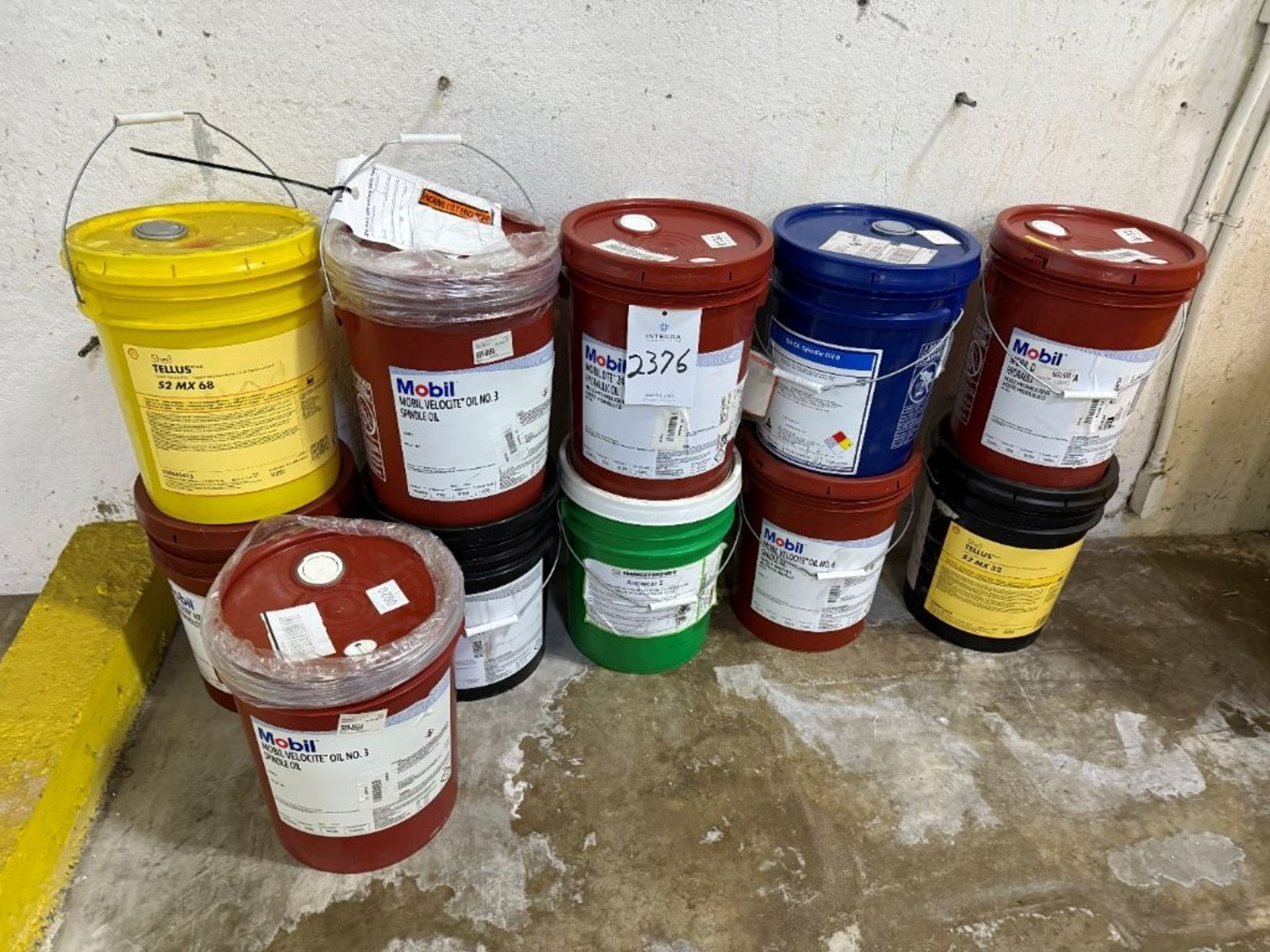 (11) Assorted Five Gallon Buckets of Lubricant