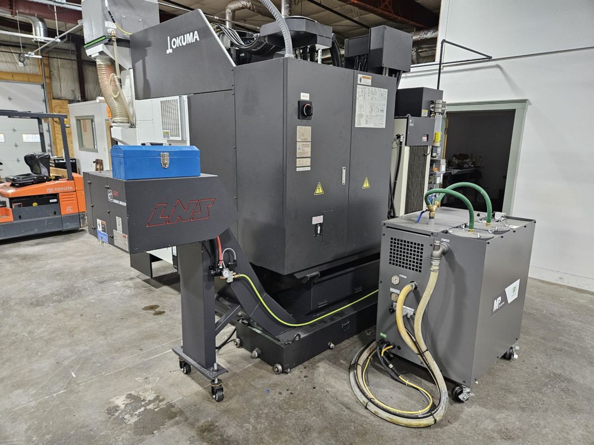 Okuma Genos M560-V 5-Axis CNC Vertical Machining Center, S/N 238960 ...