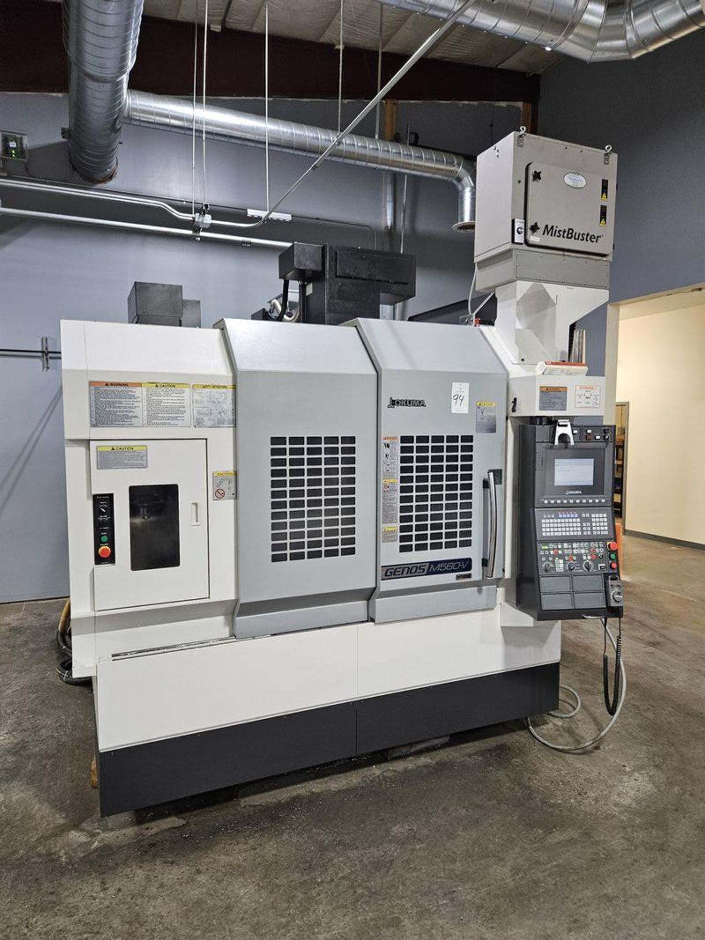 Okuma Genos M560-V 5-Axis CNC Vertical Machining Center, S/N 219533 ...