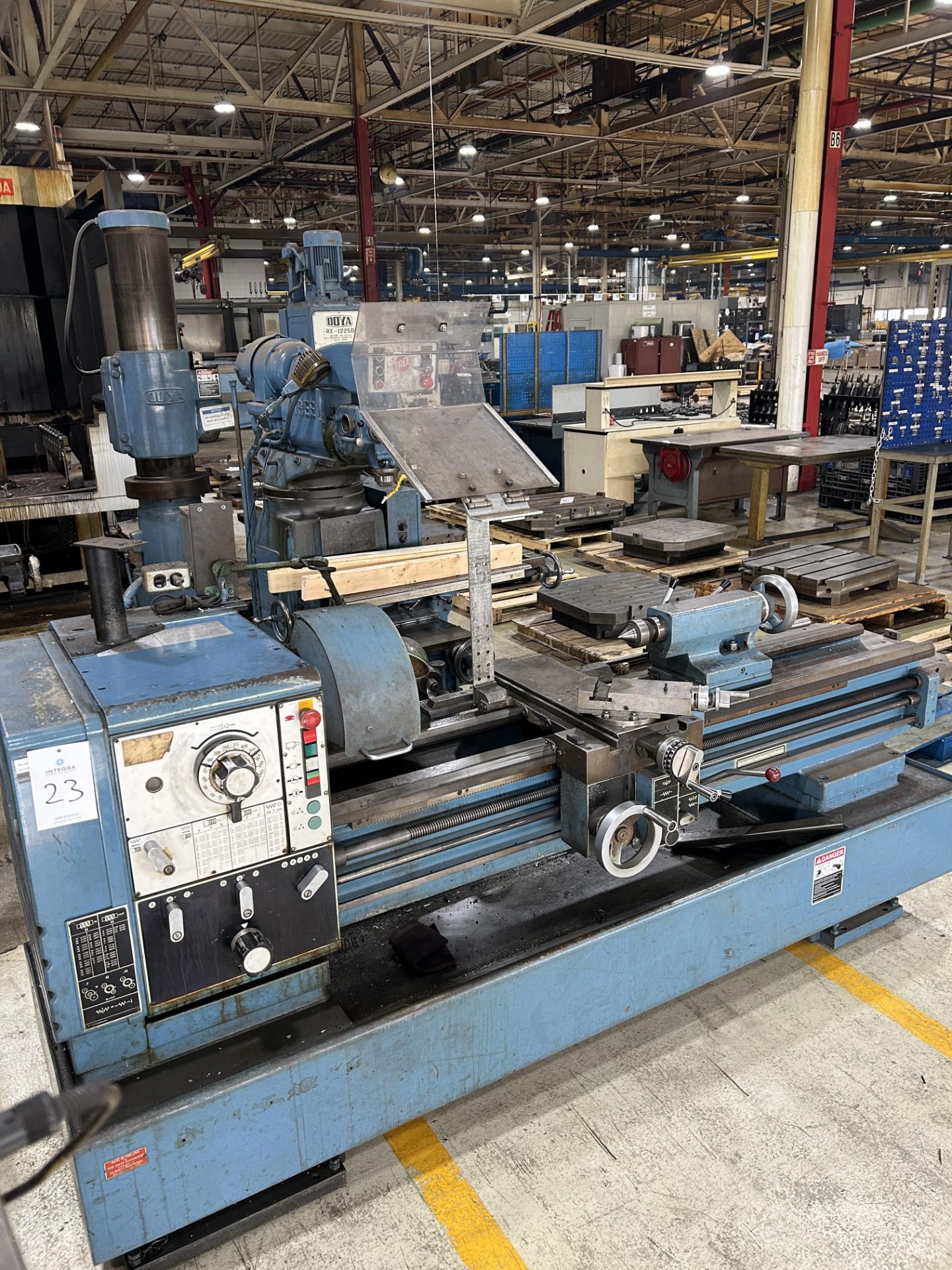 Harrison 15" x 60" Engine Lathe, S/N NA, 3.5" Spindle Hole, 40 - 2000 ...