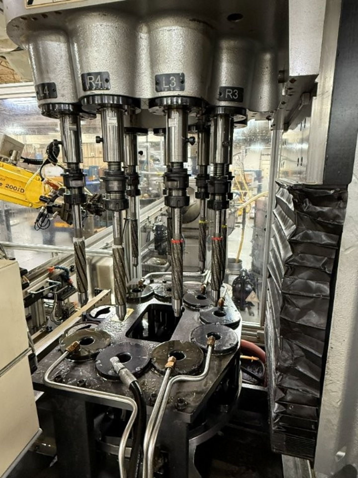 Engis SPM-8000 8-Spindle Single-Pass Precision Bore Honing & Finishing ...
