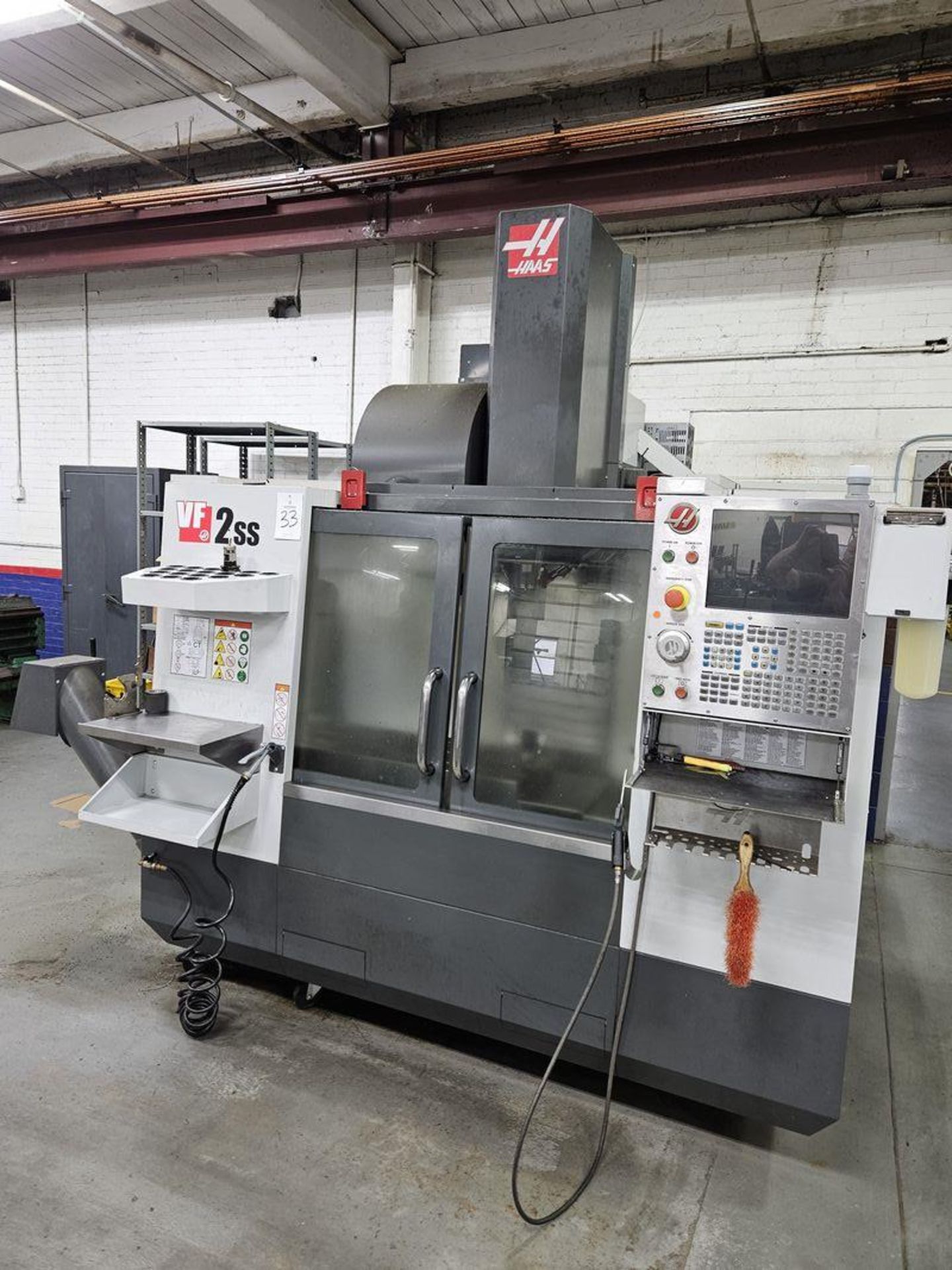 Haas VF-2SS 4-Axis CNC Vertical Machining Center, S/N 1135504 (2017 ...