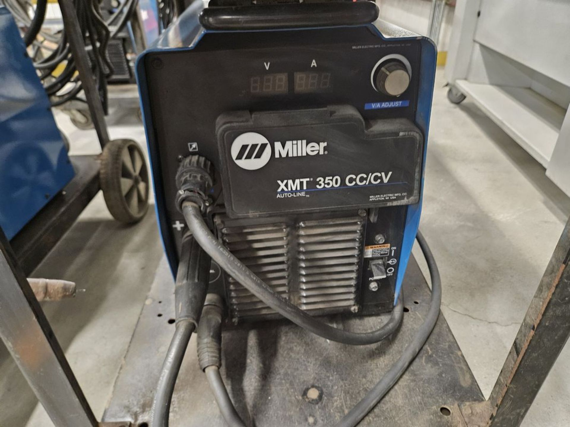 Miller XMT 350 CC/CV MIG Welder On Cart, S/N ND394113UP (2023), 70 ...