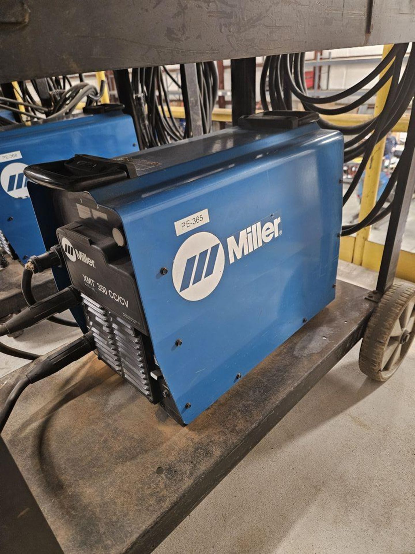 Miller XMT 350 CC/CV MIG Welder On Cart, S/N ND394069UP (2023), 70 ...