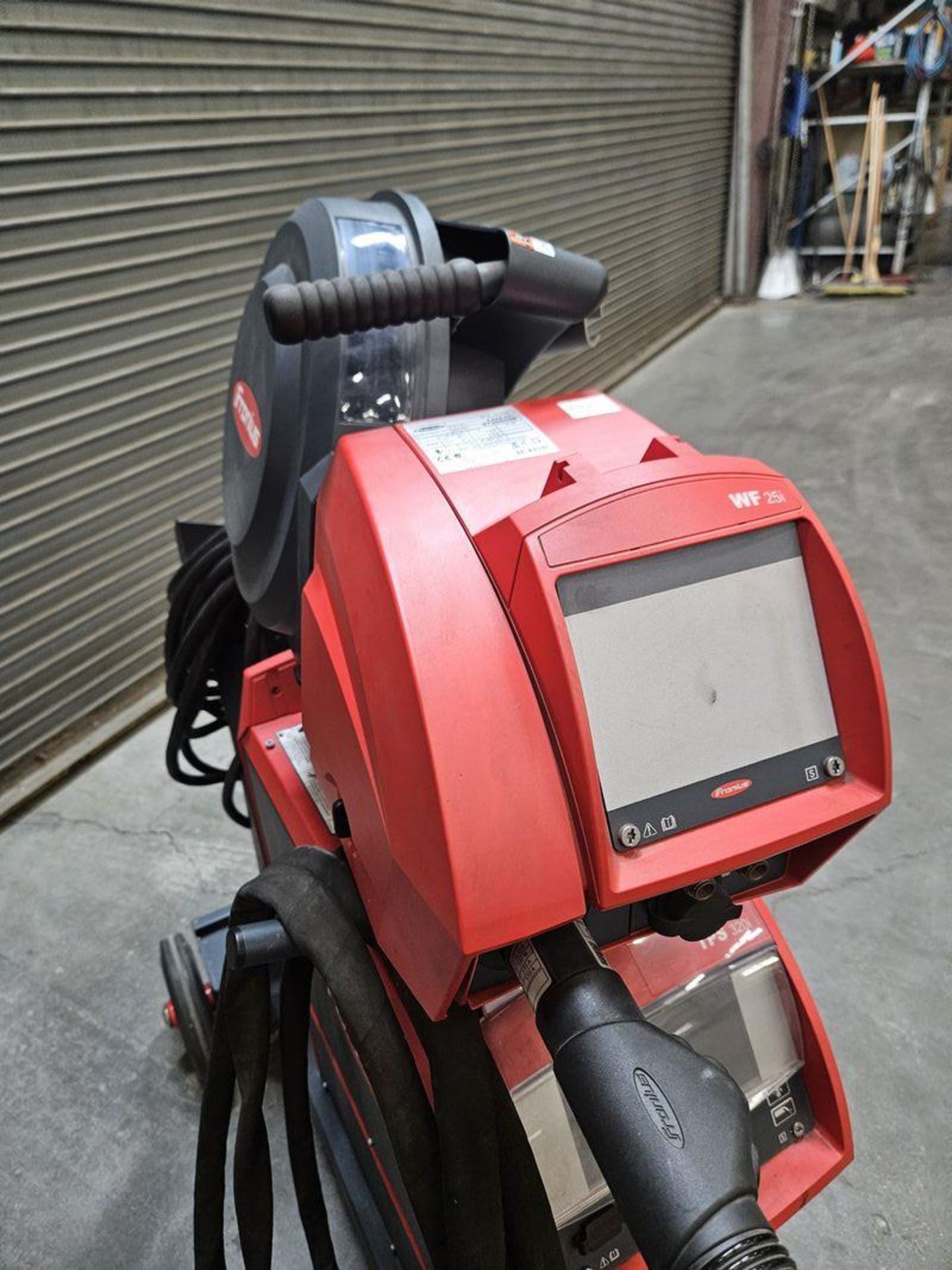 Fronius TPS 320i Pulse /600V/nc MIG Welder, S/N 27174232, w/ Fronius WF ...