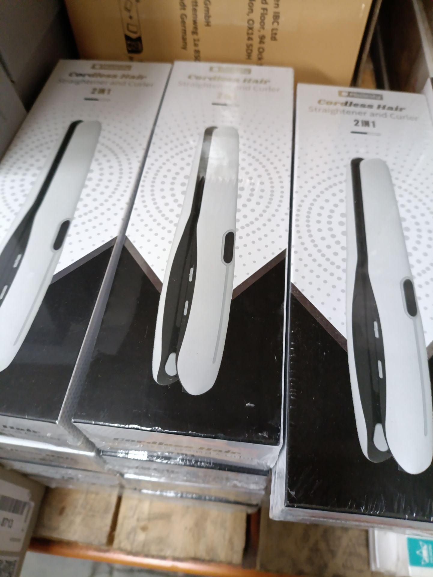 Brand New Overstock-Modesty 2-in-1 Cordless Hair Straightener and ...