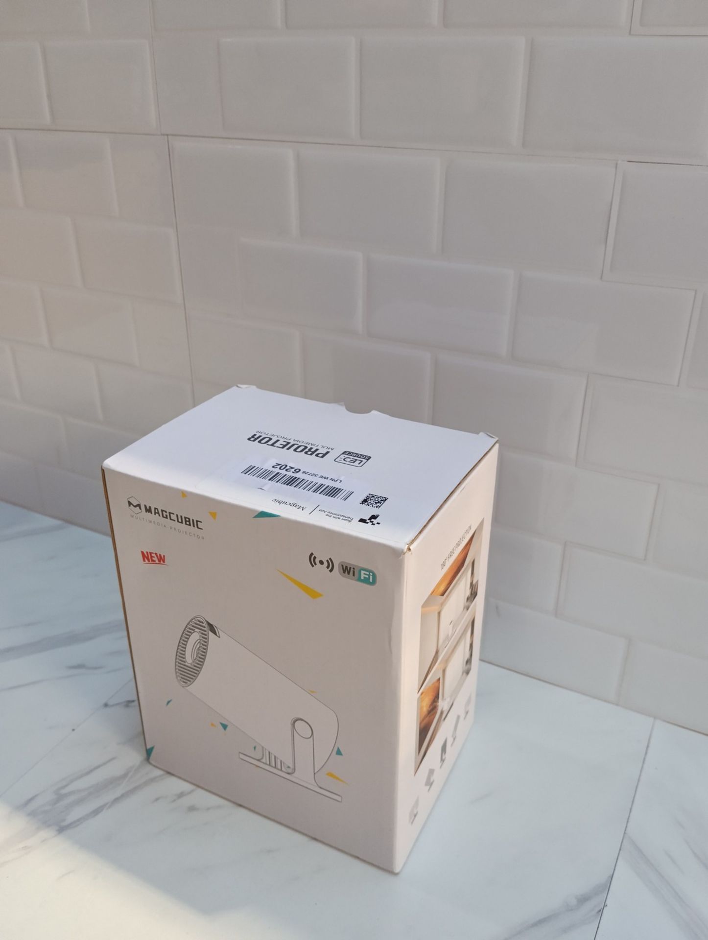 Upgrade HY300PRO Mini Projector with WiFi and Bluetooth, 4K Support ...