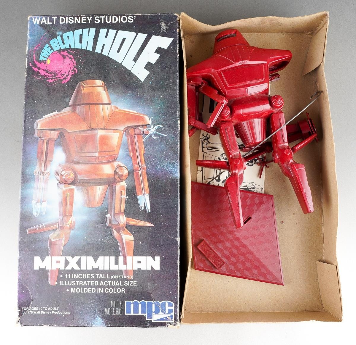 MPC 1979 Walt Disney Studios The Black Hole 'Maximillian' model kit No ...