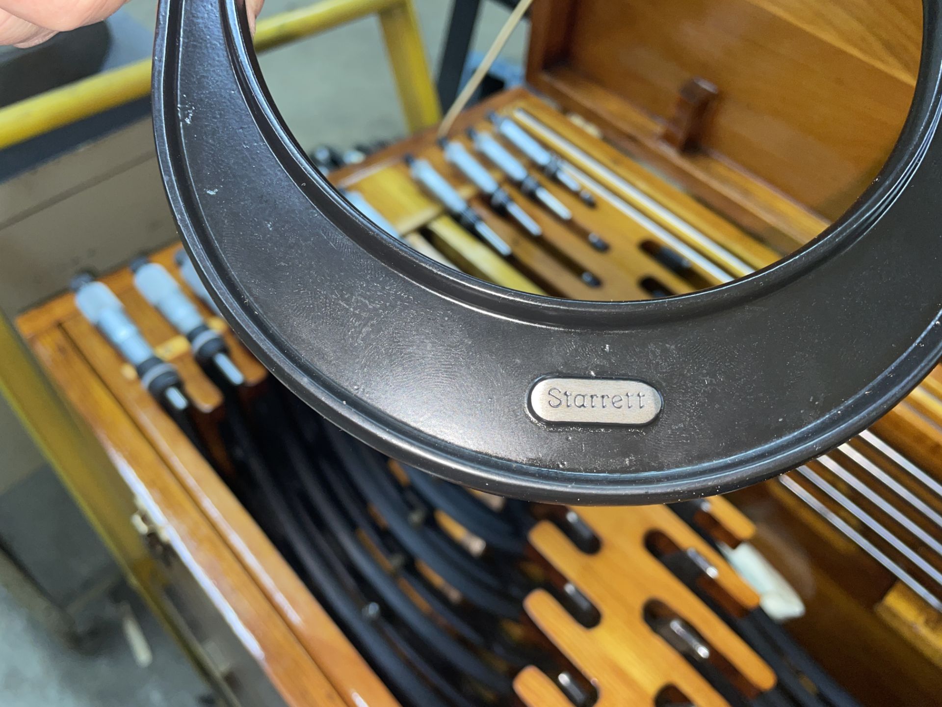 Starrett Micrometer Box Set, 1" to 24" with Micrometer Standards and ...