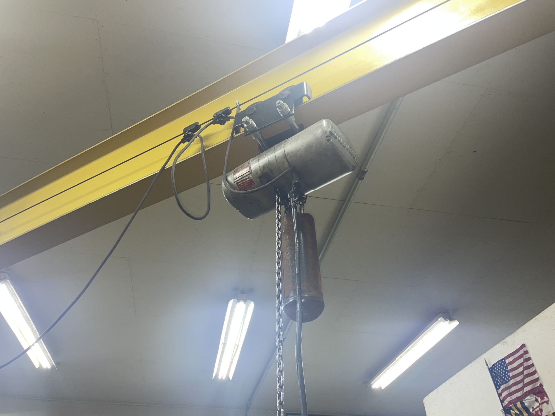 Free Standing Jib Crane, Top of Floor Mounted, 20"Diameter Column, 16 ...