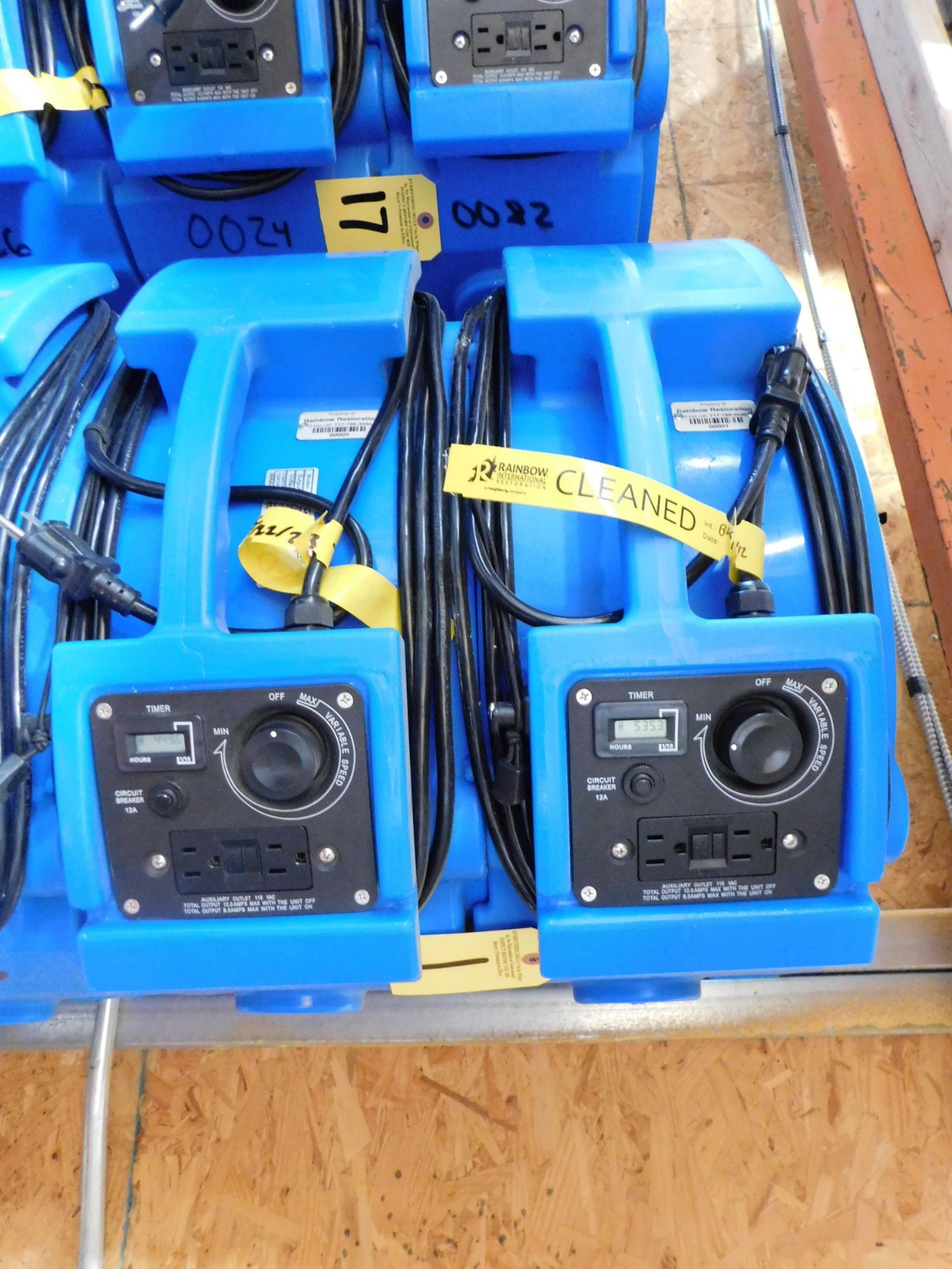 (2) ASD Products Axial Air Mover, Model KB510-B