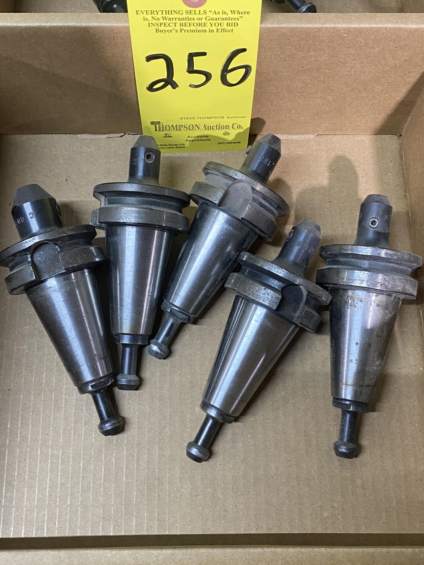 (4) BT 40 Tool Holders