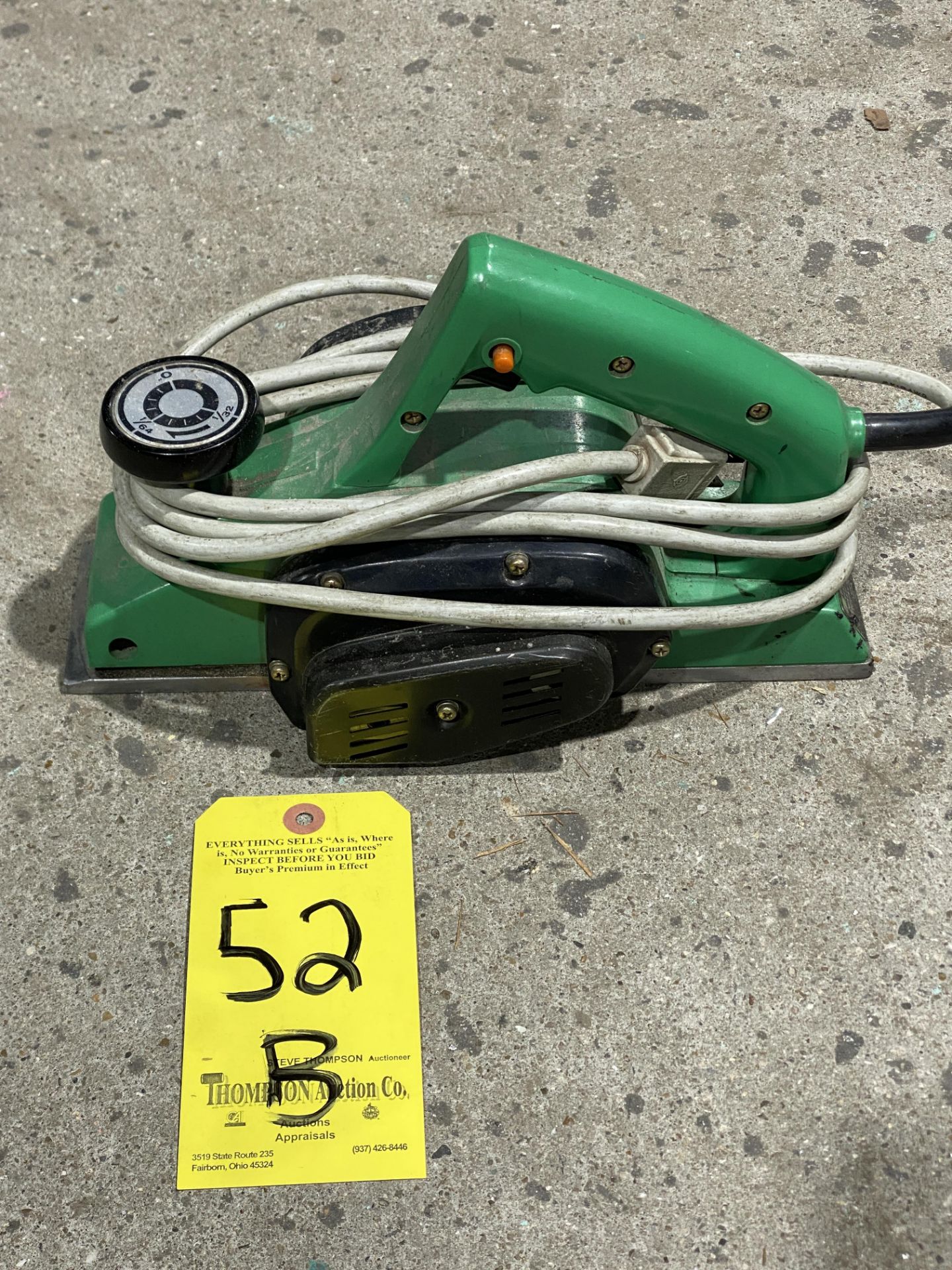 Hitachi Model P20SA2 Electric Planer