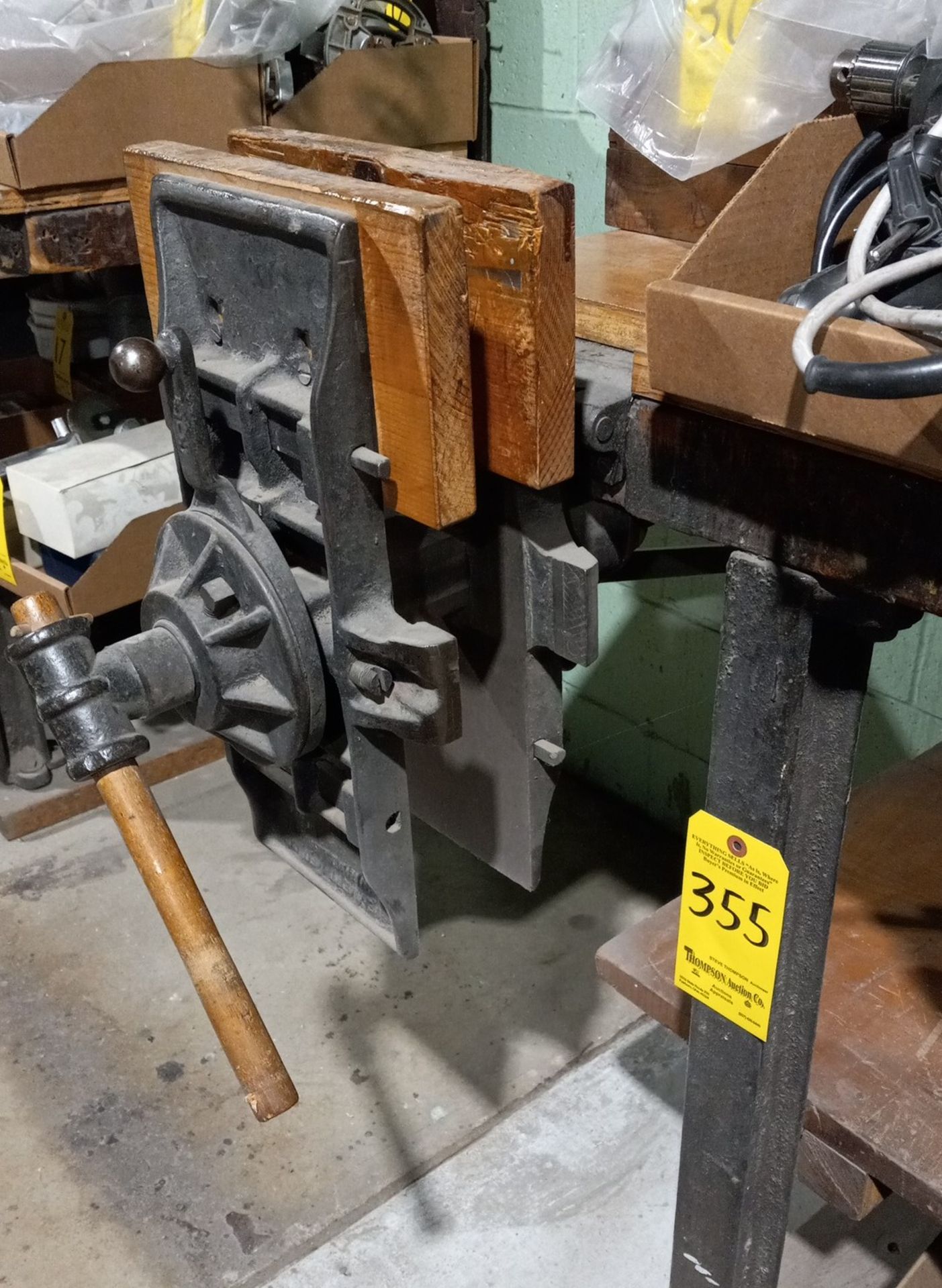 Pattern Makers Bench 91" x 27" x 38" with Vise