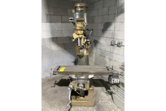 Bridgeport Series I, 2 HP Vertical Mill, S/N BR251767, Bridgeport Table ...