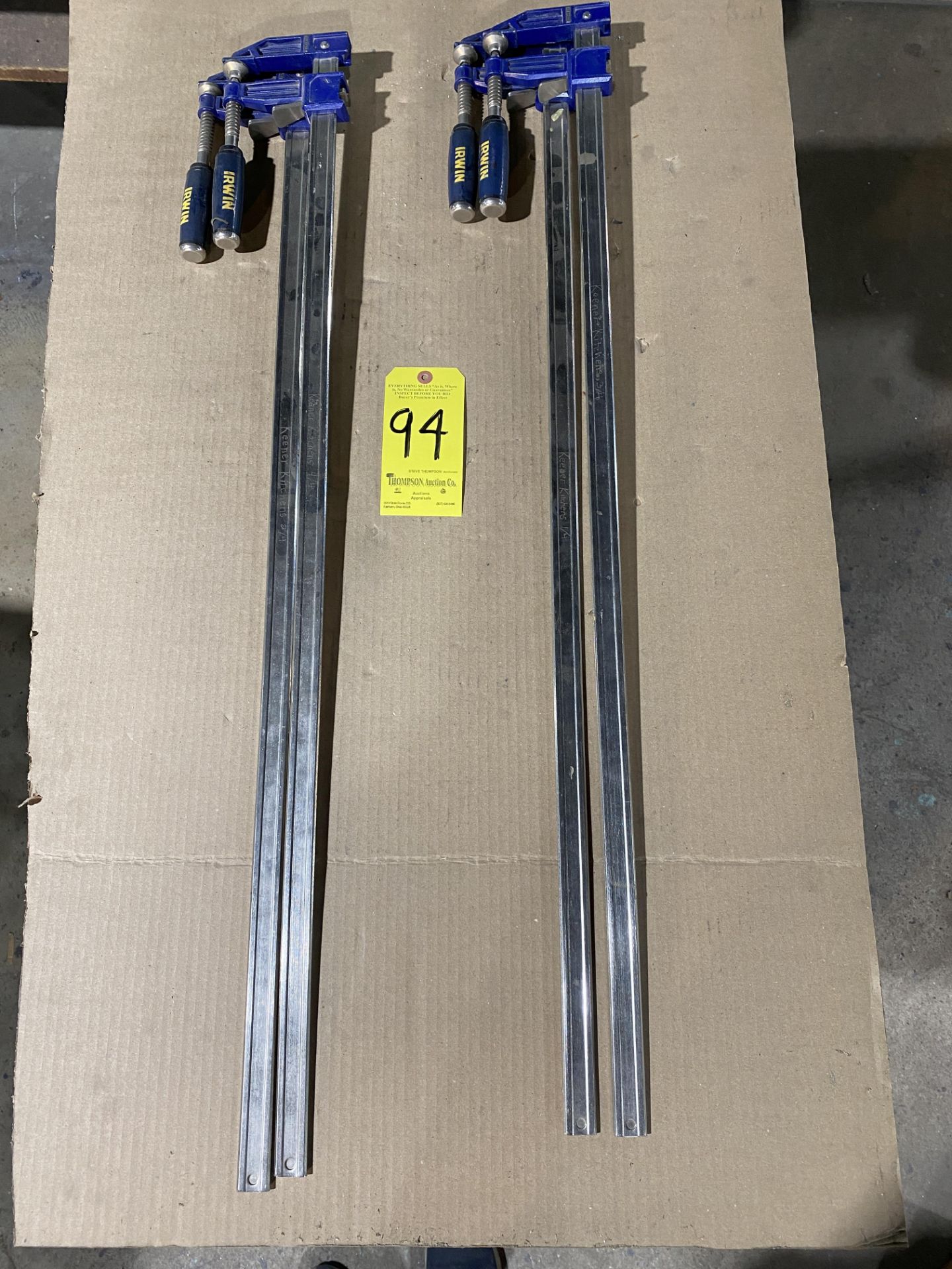 (4) Irwin Wood Clamps