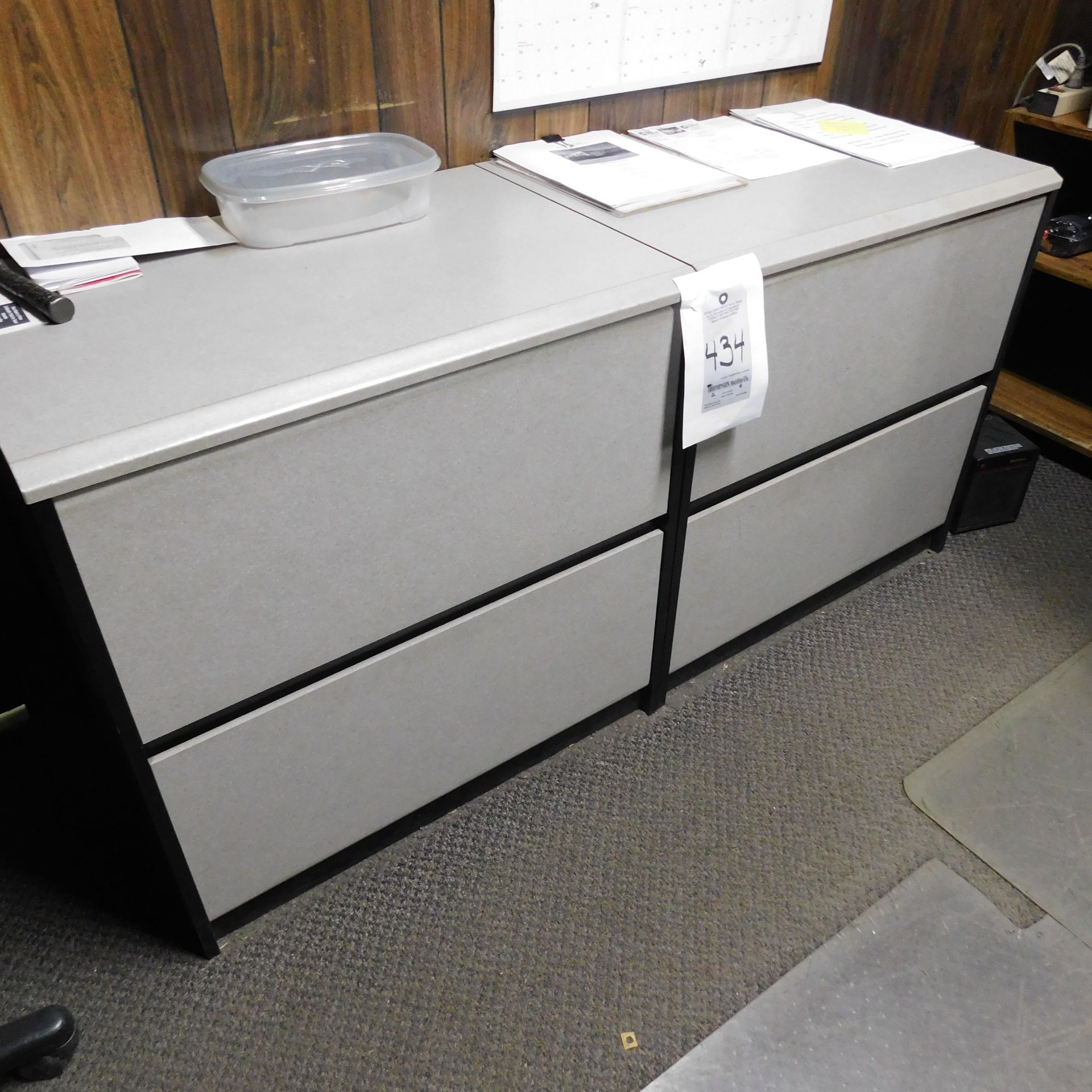 (2) 2-Drawer Lateral Files