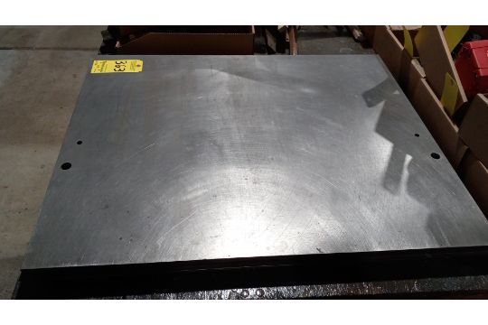 Cast Iron Layout Plate 37" x 31" x 1"