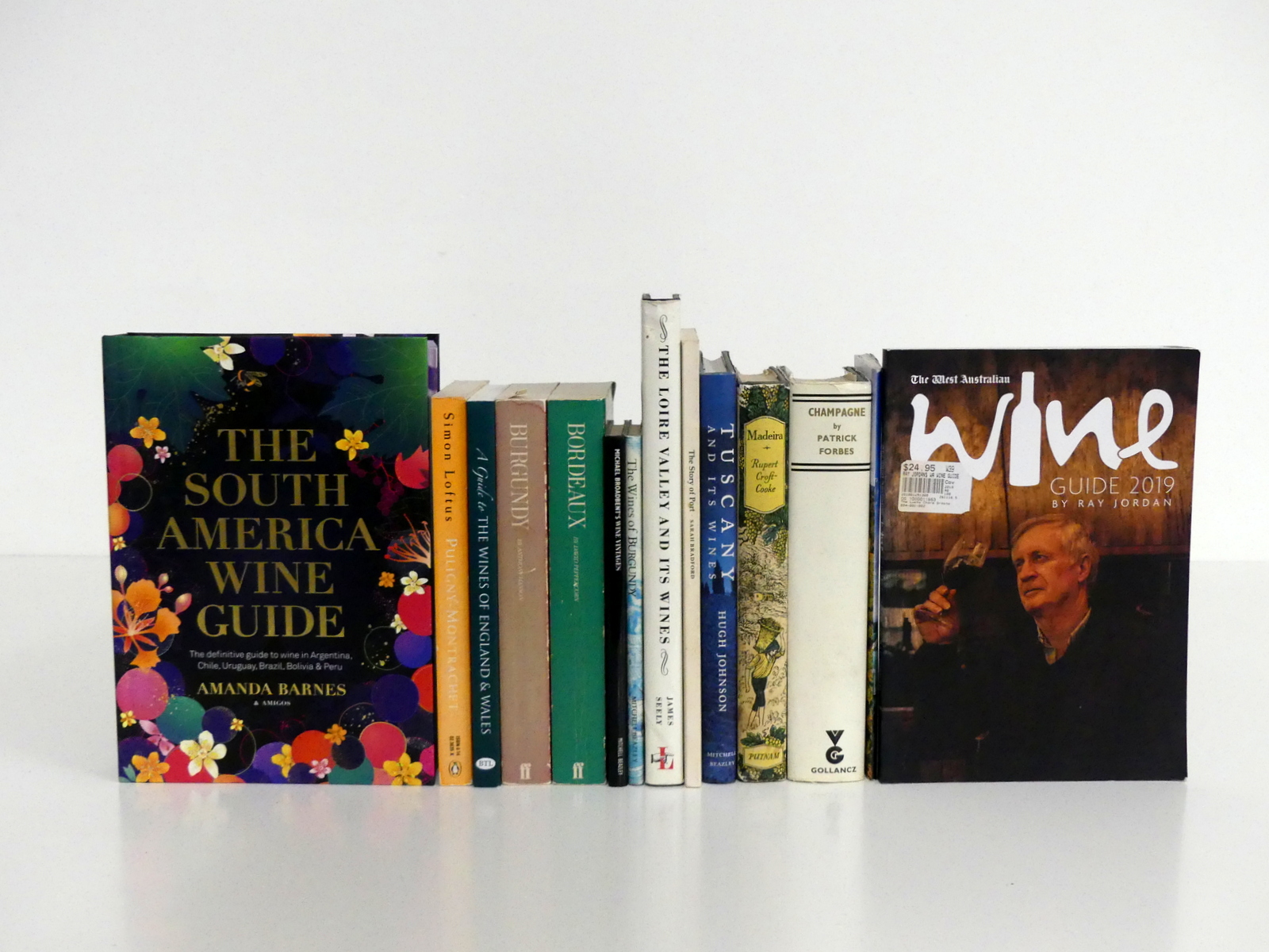 A Selection of 14 Books:- The South America Wine Guide Amanda Barnes ...