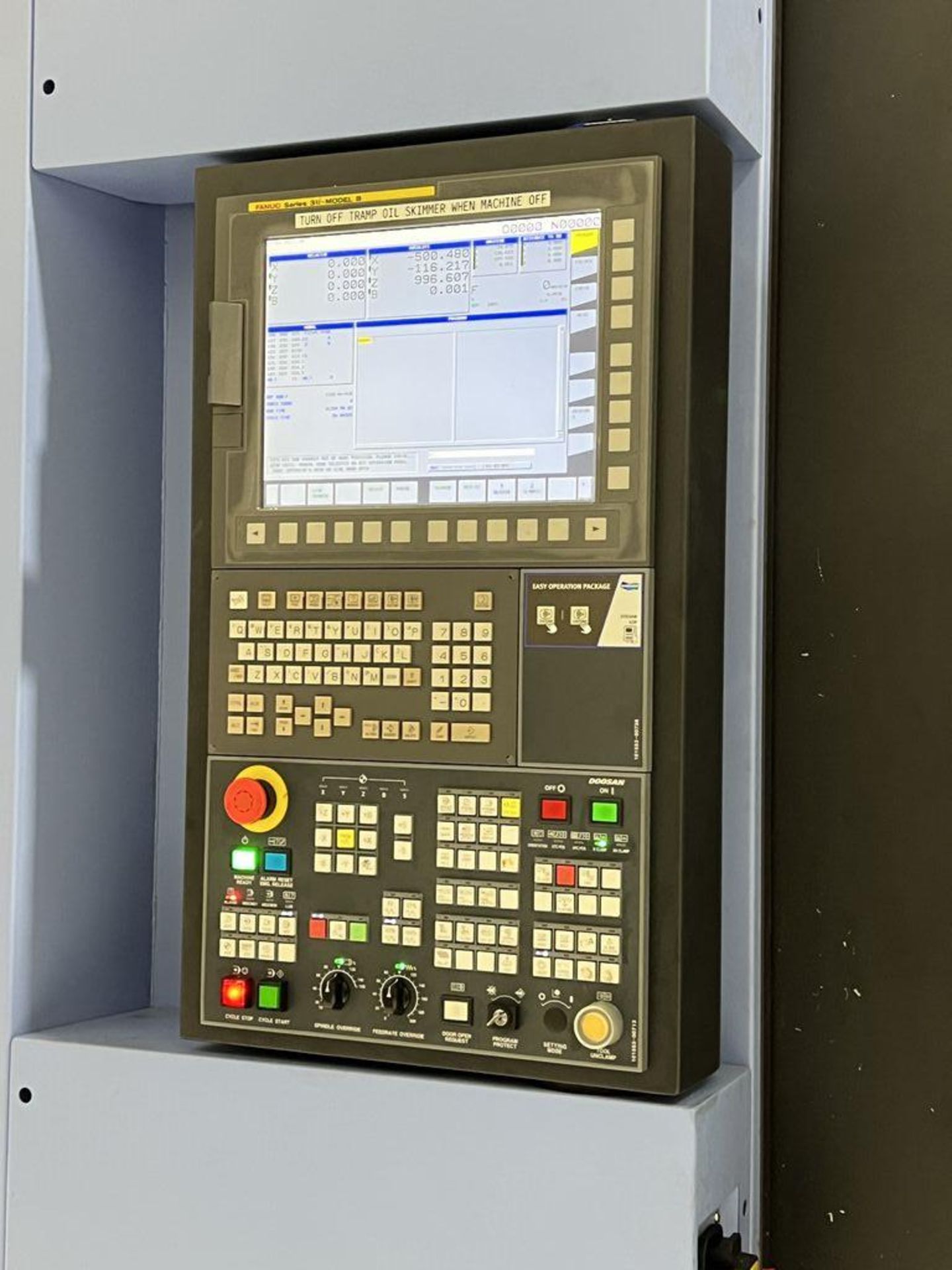 2021 Doosan NHM 6300 Horizontal Machining Center, Fanuc 31I-B Control ...