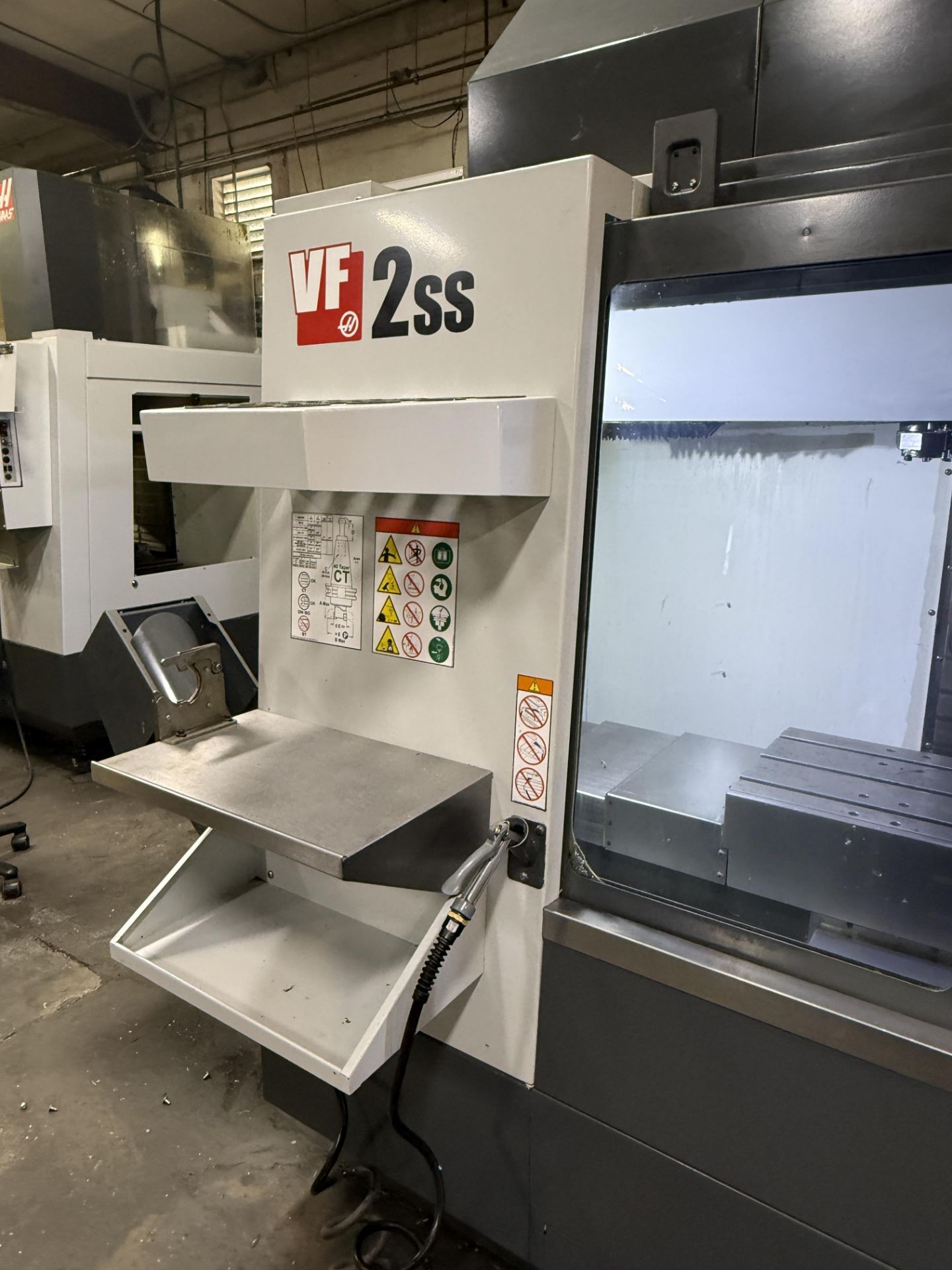 2017 Haas VF-2SS Vertical Machining Center, Haas Control, Air Blast, P ...