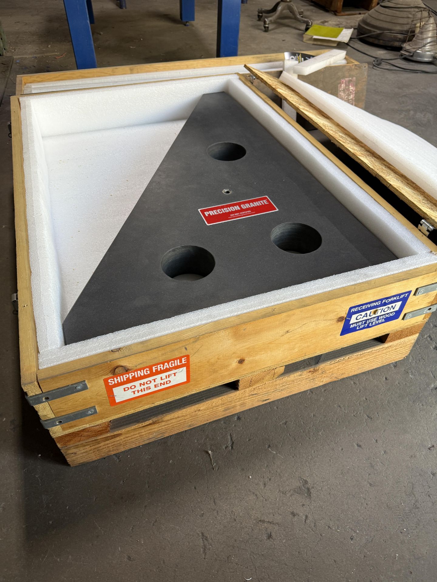 Precision Granite Right Angle Inspection Plate ISO 9001 Certified, 24 ...