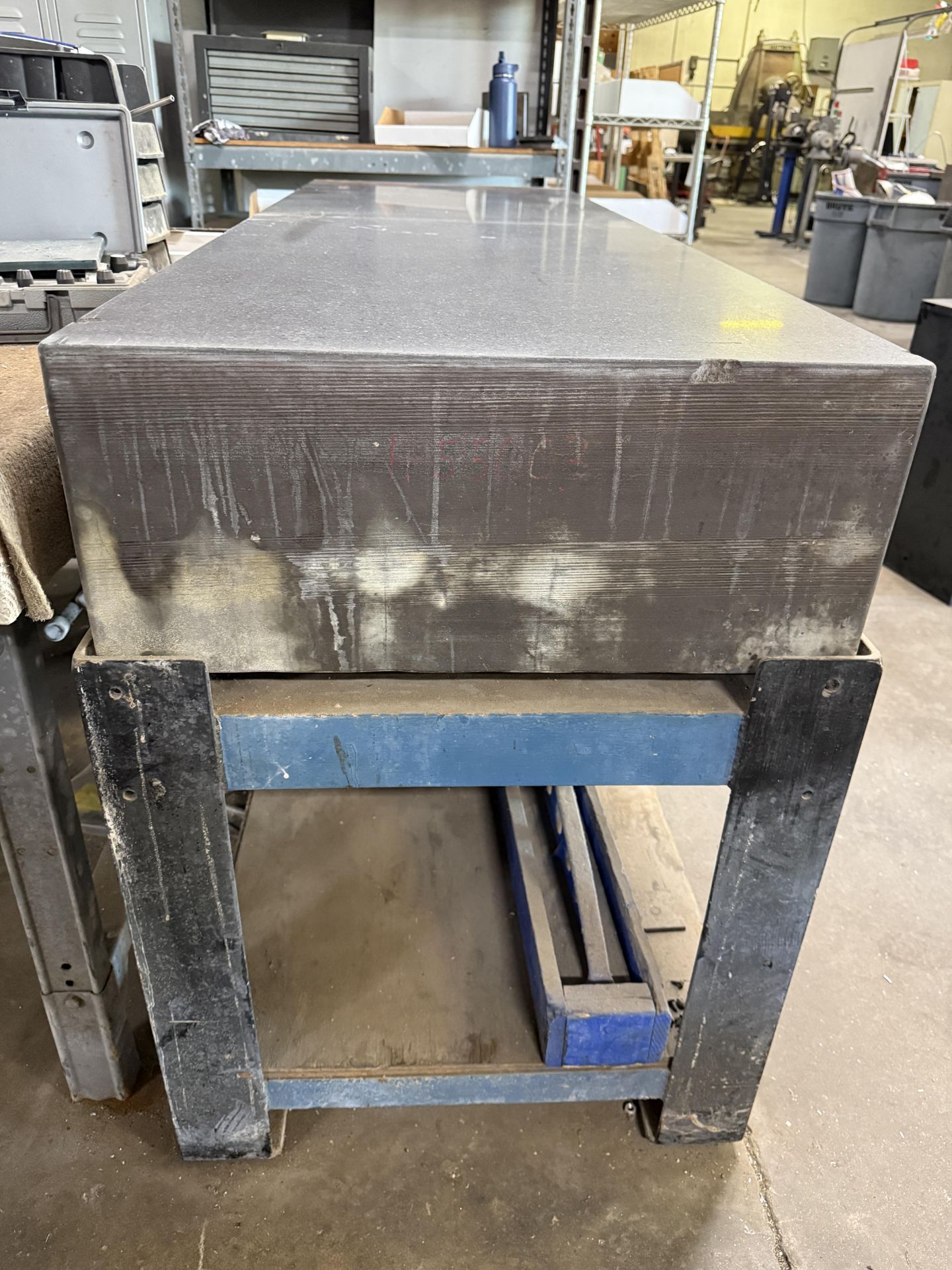Black Granite Inspection Table Grade A .0005" 24" x 72" x 10" On Heavy ...